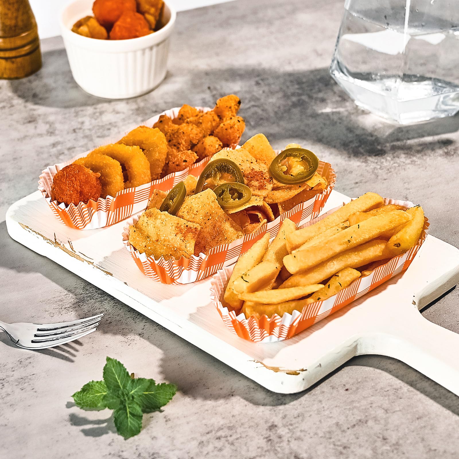 Snapklik.com : Ocmoiy 300 Pcs Paper Hot Dog Trays Disposable For Party ...