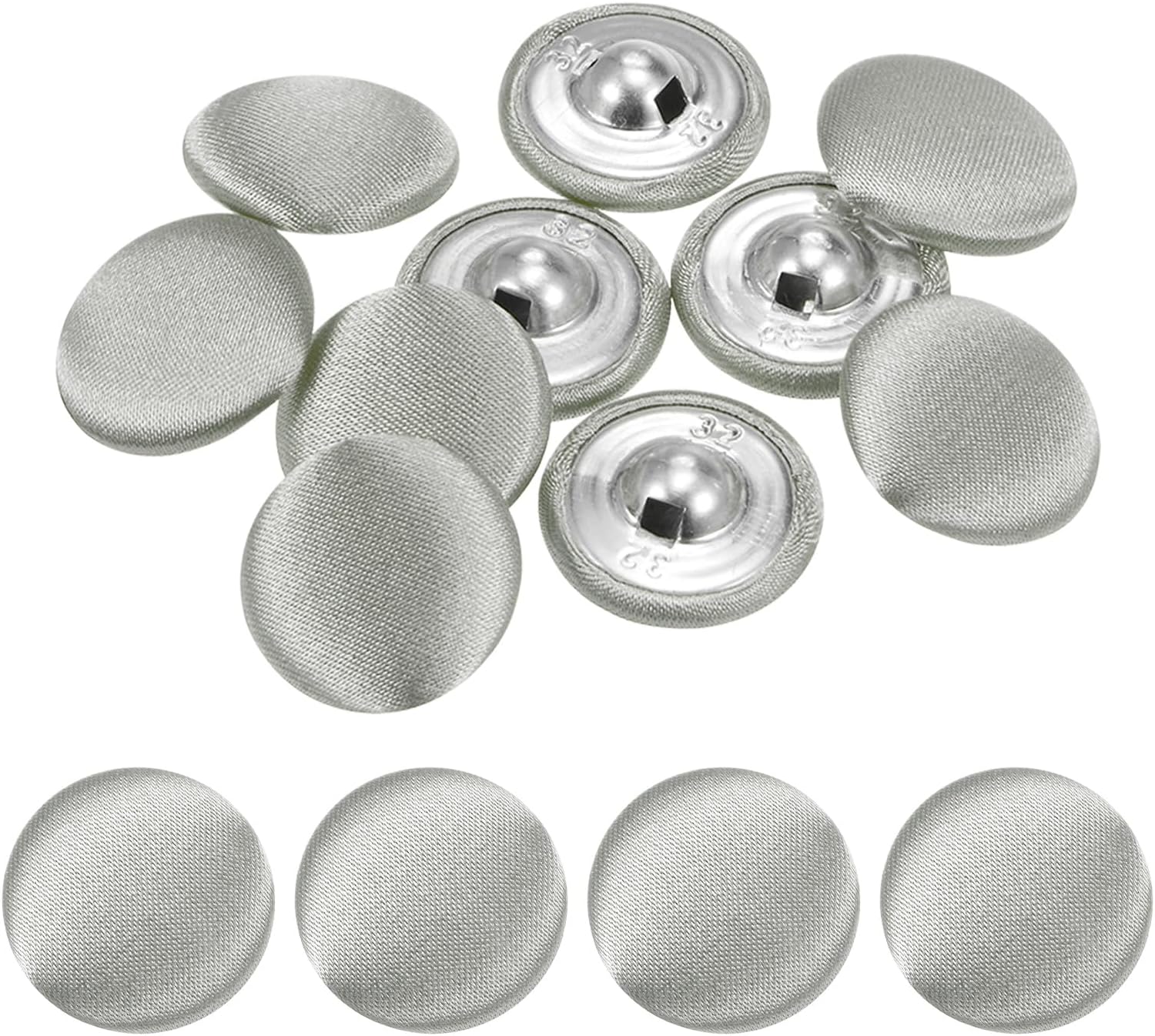 Amazon.com: TIXIPEM Cover Button Kits 20mm/ 0.8 Inch [10pcs] - Fabric ...