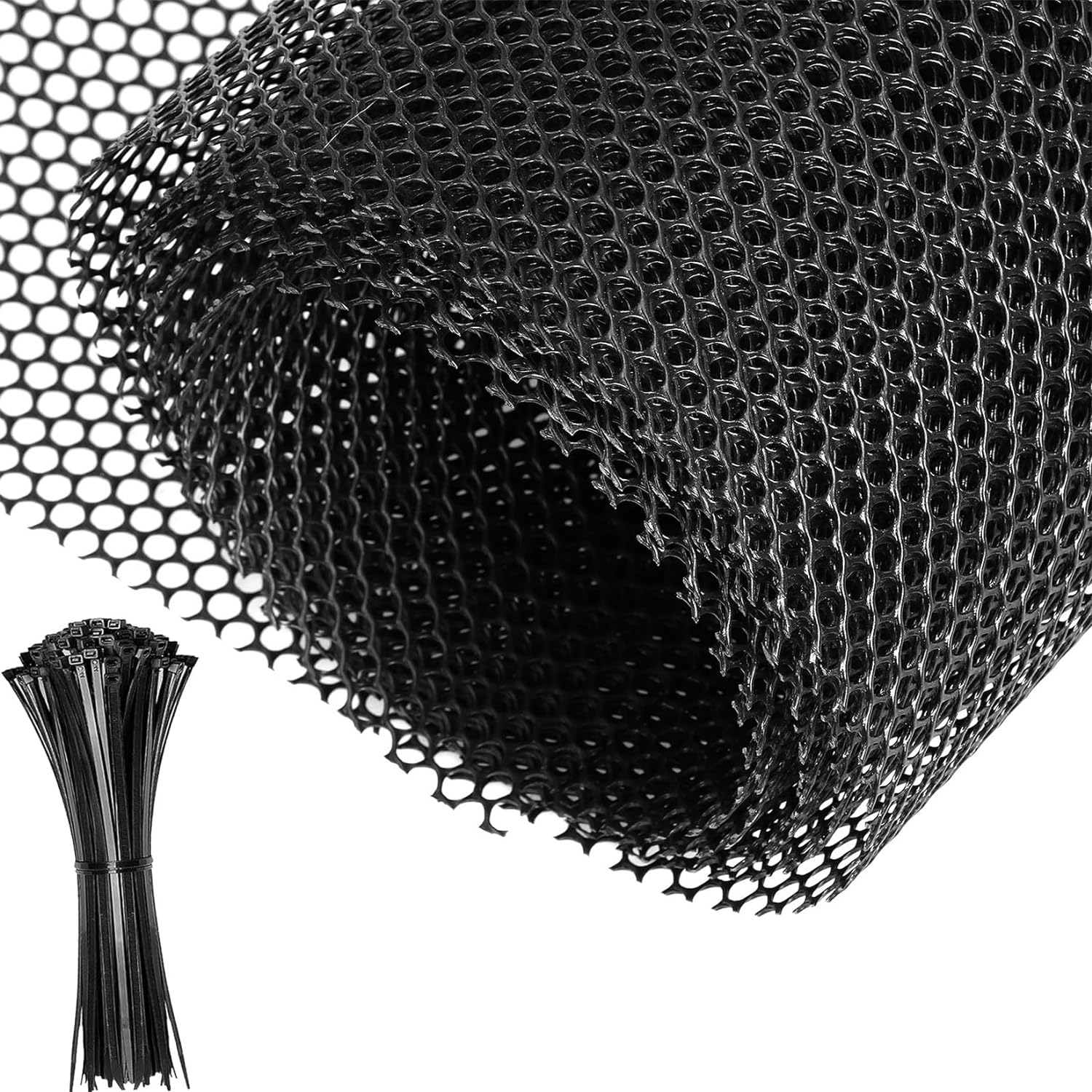 Plastic Wire Mesh Fence Poultry Animal Barrier Fence Construction ...