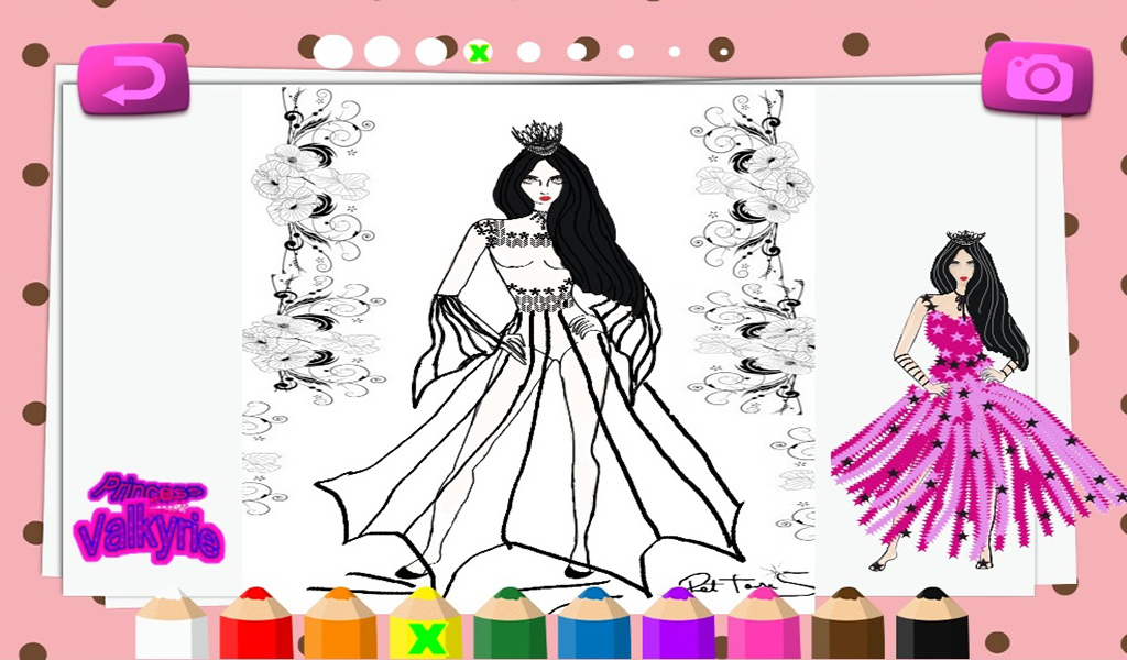 Princess Valkyrie Coloring Book Volume 0 - App on Amazon Appstore