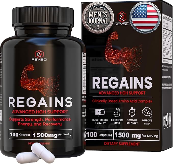 Amazon.com: HGH Supplements for Men & Women - Regains Natural Anabolic ...