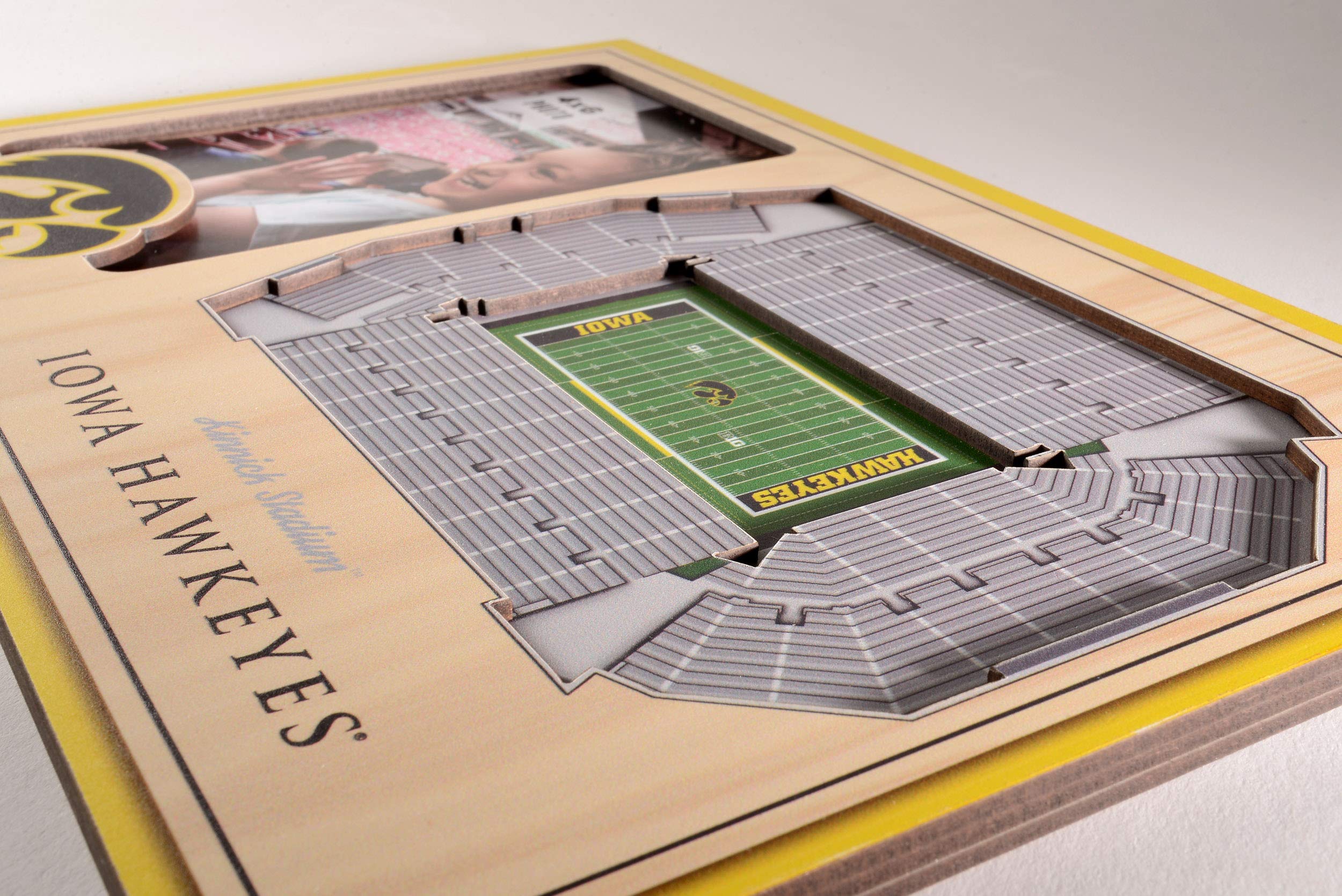 Snapklik.com : YouTheFan NCAA Iowa Hawkeyes 3D StadiumView Picture ...