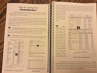 Amazon.com: workout journal (BODYMINDER Workout & Exercise Journal ...