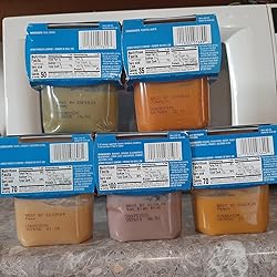 Amazon.com : Gerber Purees 2nd Foods Veggie & Fruit Variety Pack, 8 ...