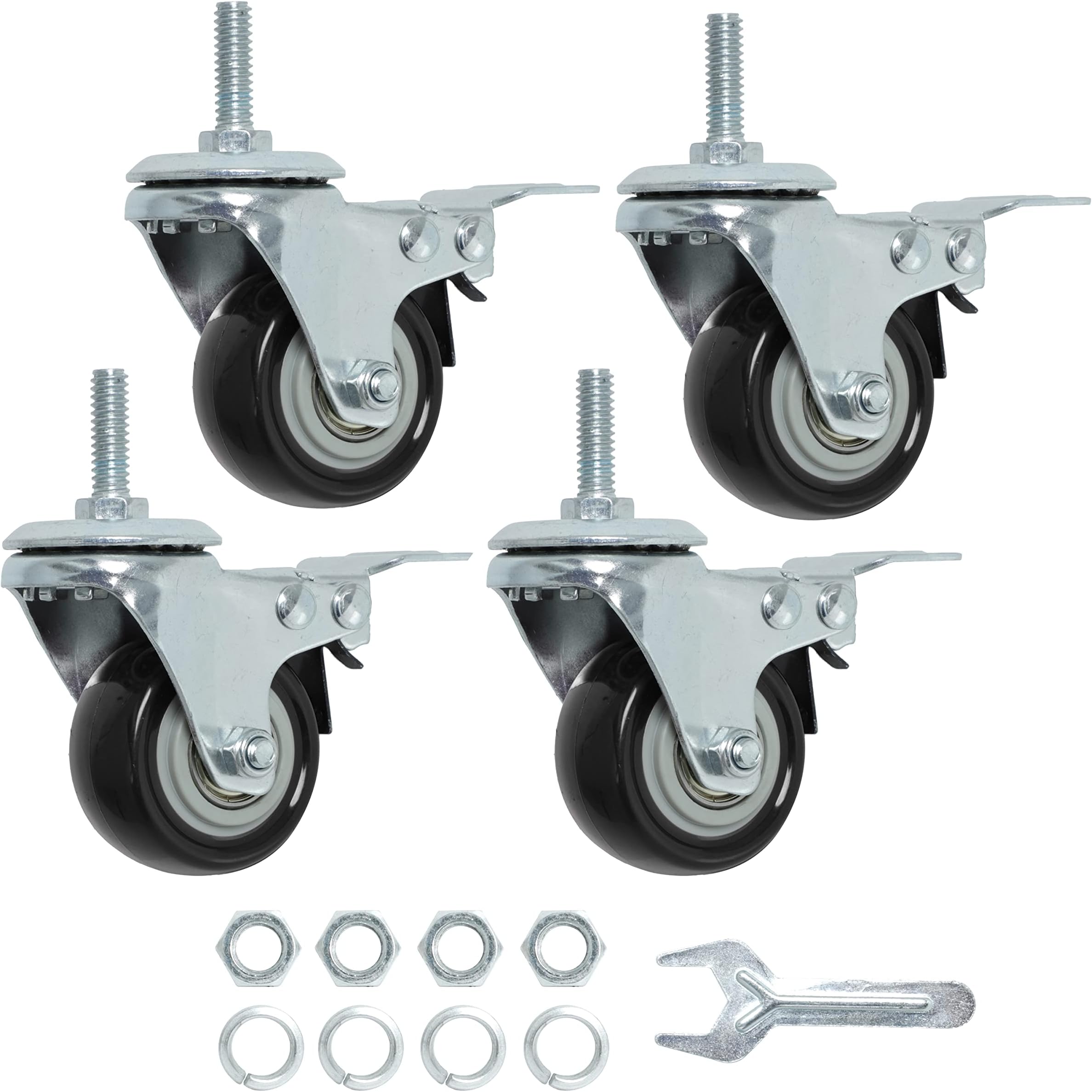 Amazon.com: ECHOGEAR Rack Caster Kit - Add Wheels to Your Server Rack ...