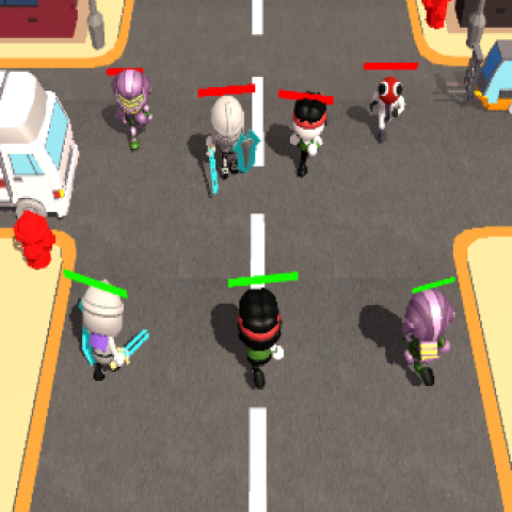 Merge Street Friend 3D : Blue monster merge master street fighter games ...