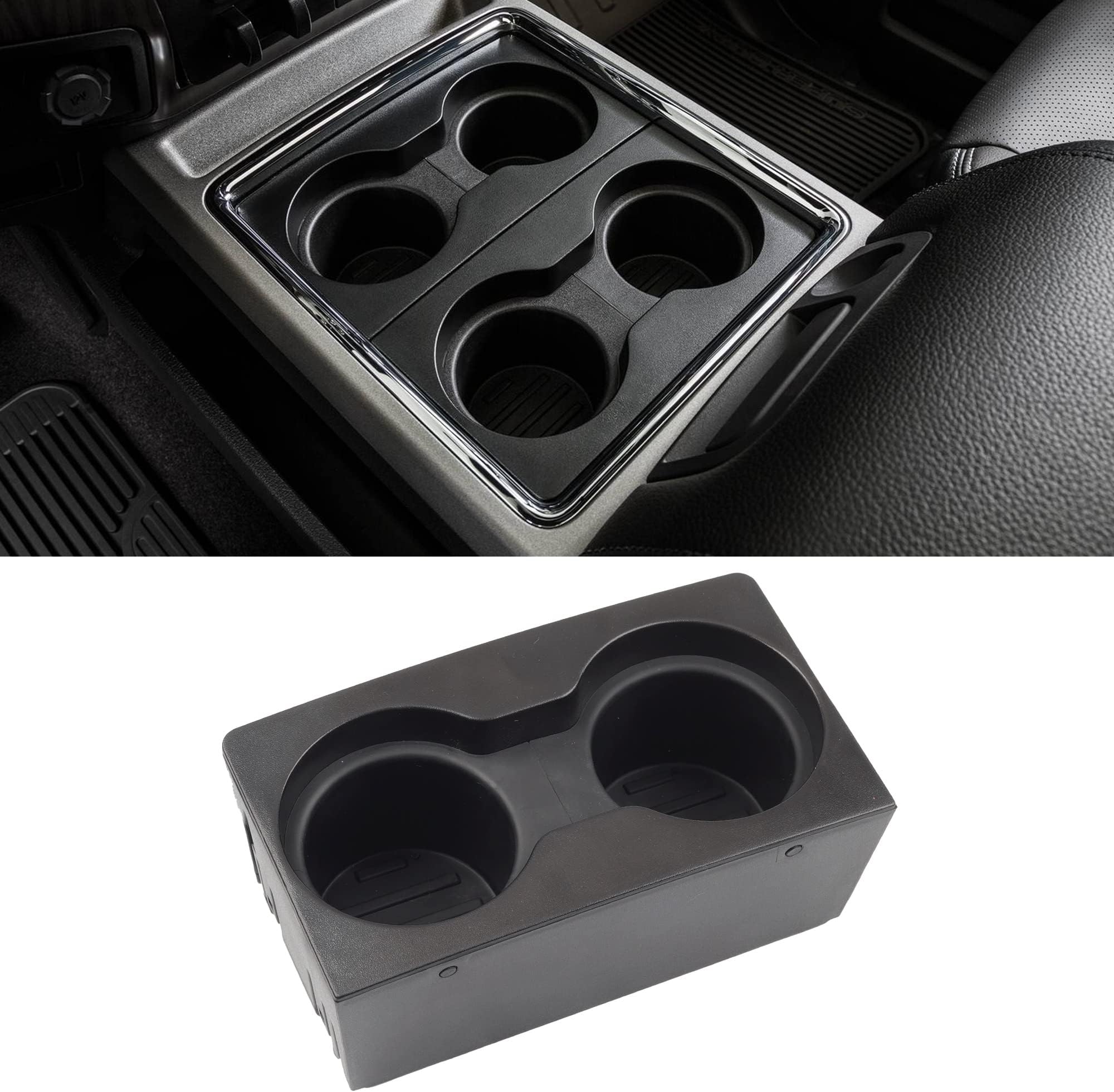 Amazon.com: X AUTOHAUX Front Center Console Cup Holder Insert ...