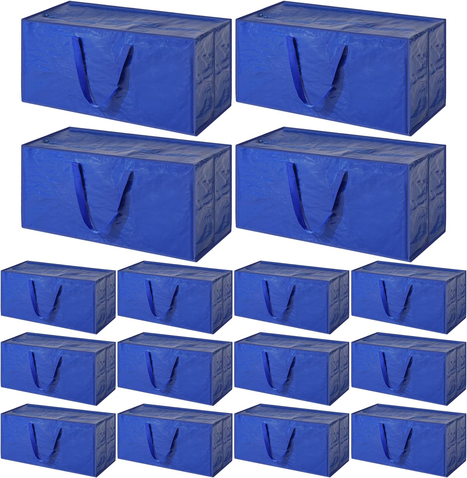 Amazon.com: Mixweer 16 Pcs Heavy Duty Extra Large Moving Bags Oversize ...