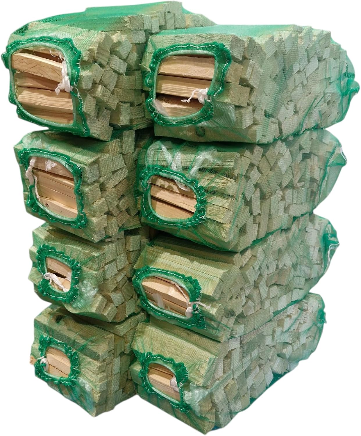 8 NETS of Kindling 24-30KG in Total Weight,Kiln-Dried, Ready to Burn ...