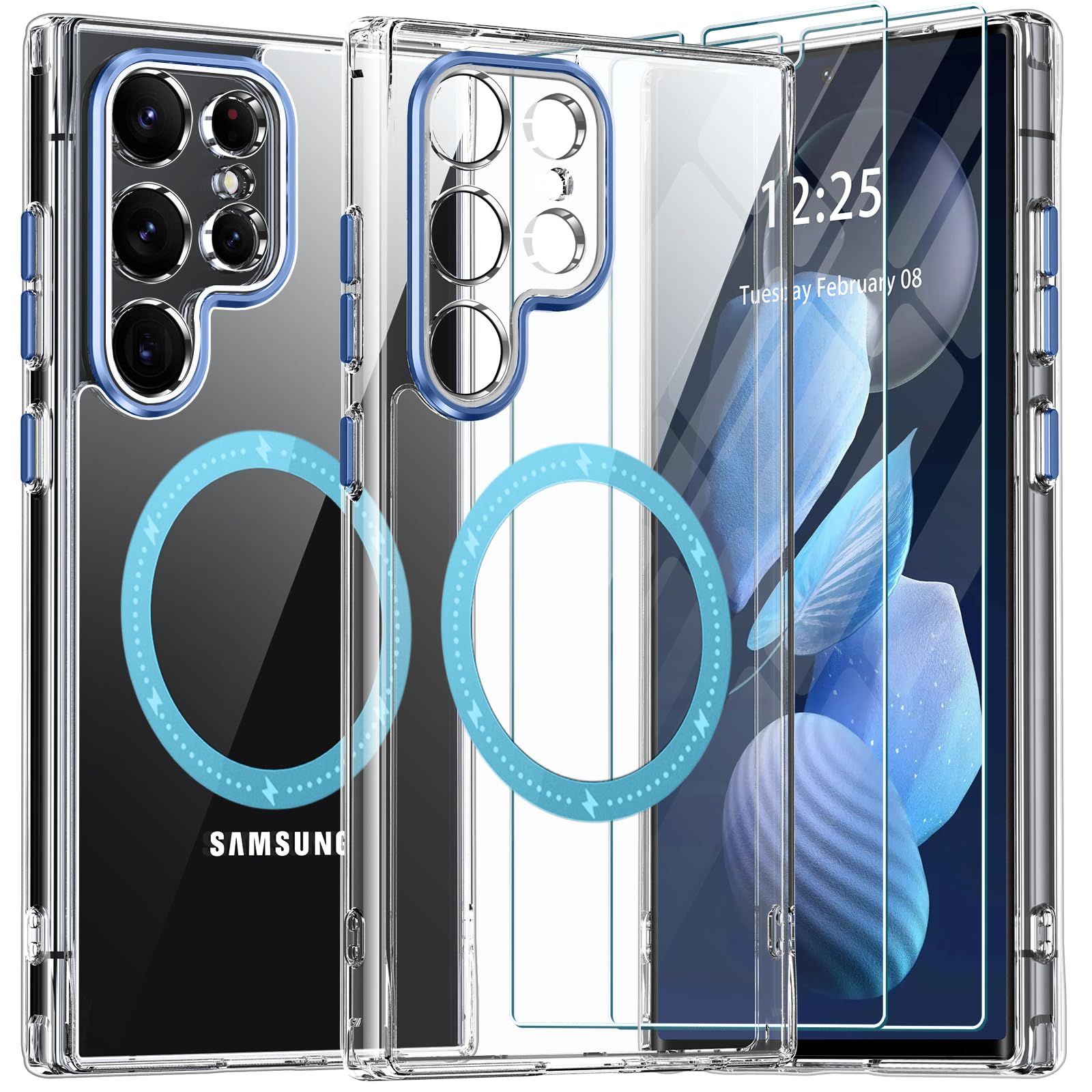 Snapklik.com : ANTSHARE For Samsung Galaxy S24 Ultra Case, Anti-Yellowing S24 Ultra Case