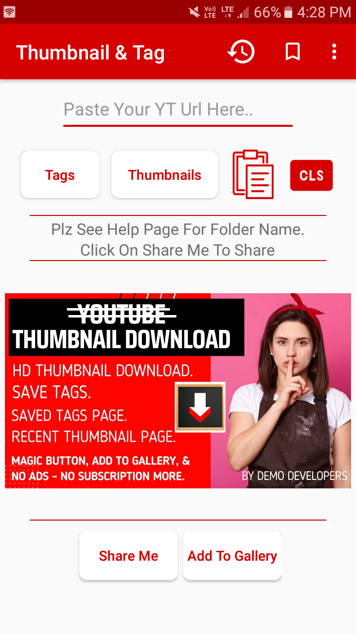 Video Thumbnail Downloader - App on Amazon Appstore