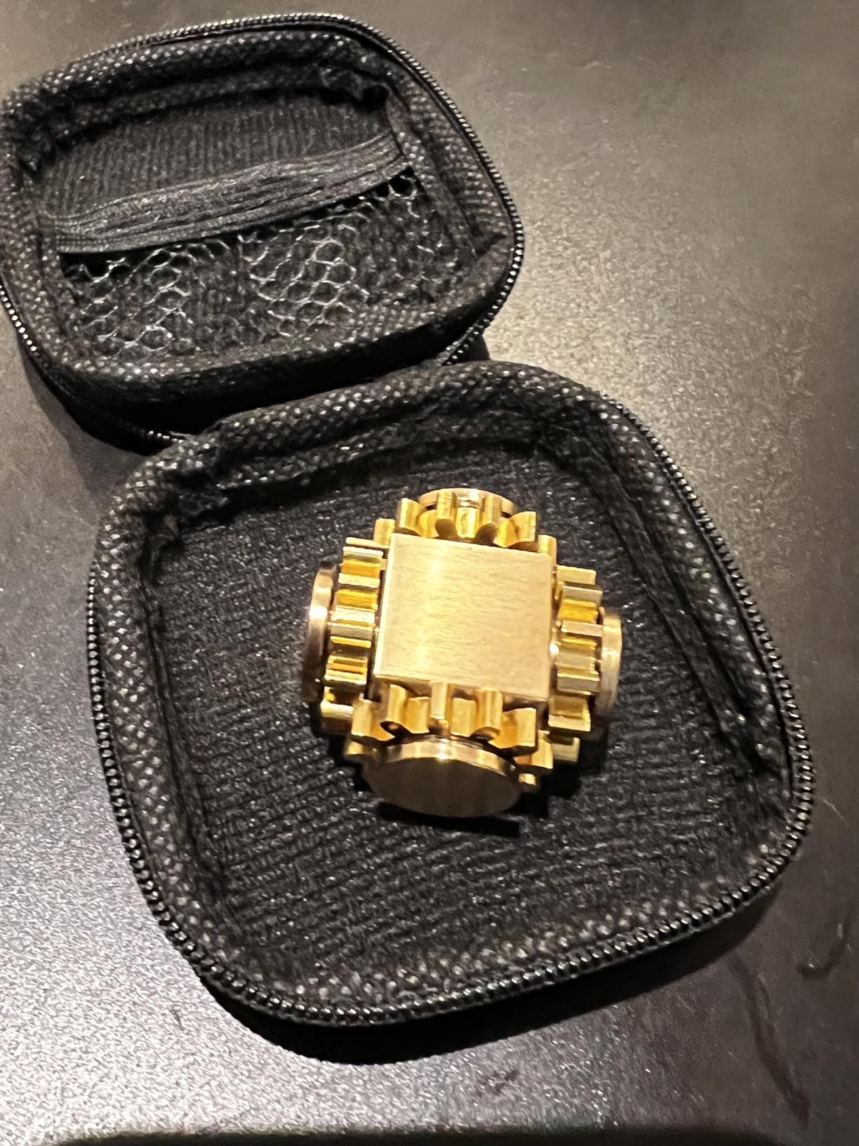 JTLB Mini Gear Metal Alloy Spinner Fidget Toys Pure Brass Fidget Toys ...