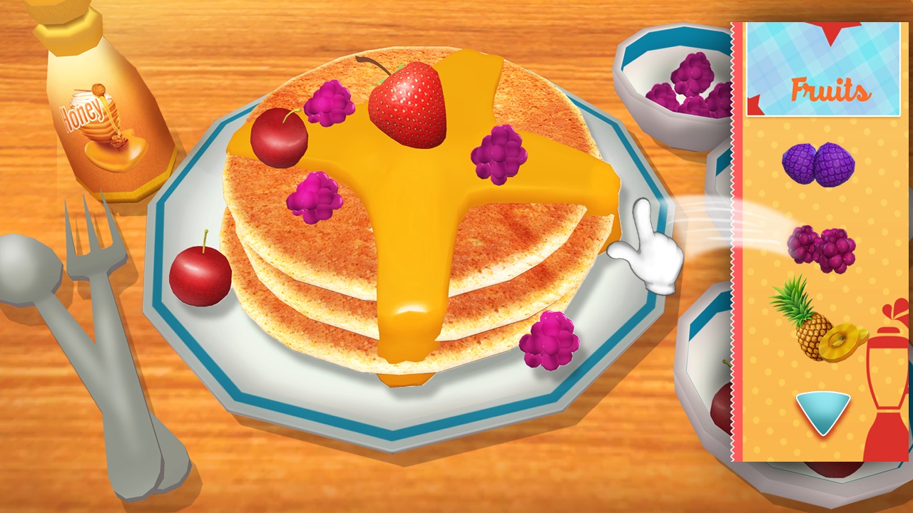 Kids Healthy Breakfast Simulator 3D: Make Eggs, Pancakes, Sausages ...
