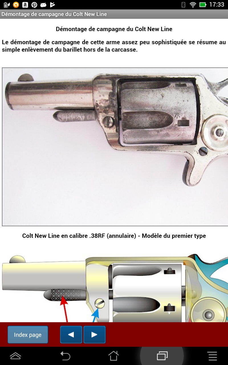Revolver Colt New Line expliqué - Application sur Amazon Appstore
