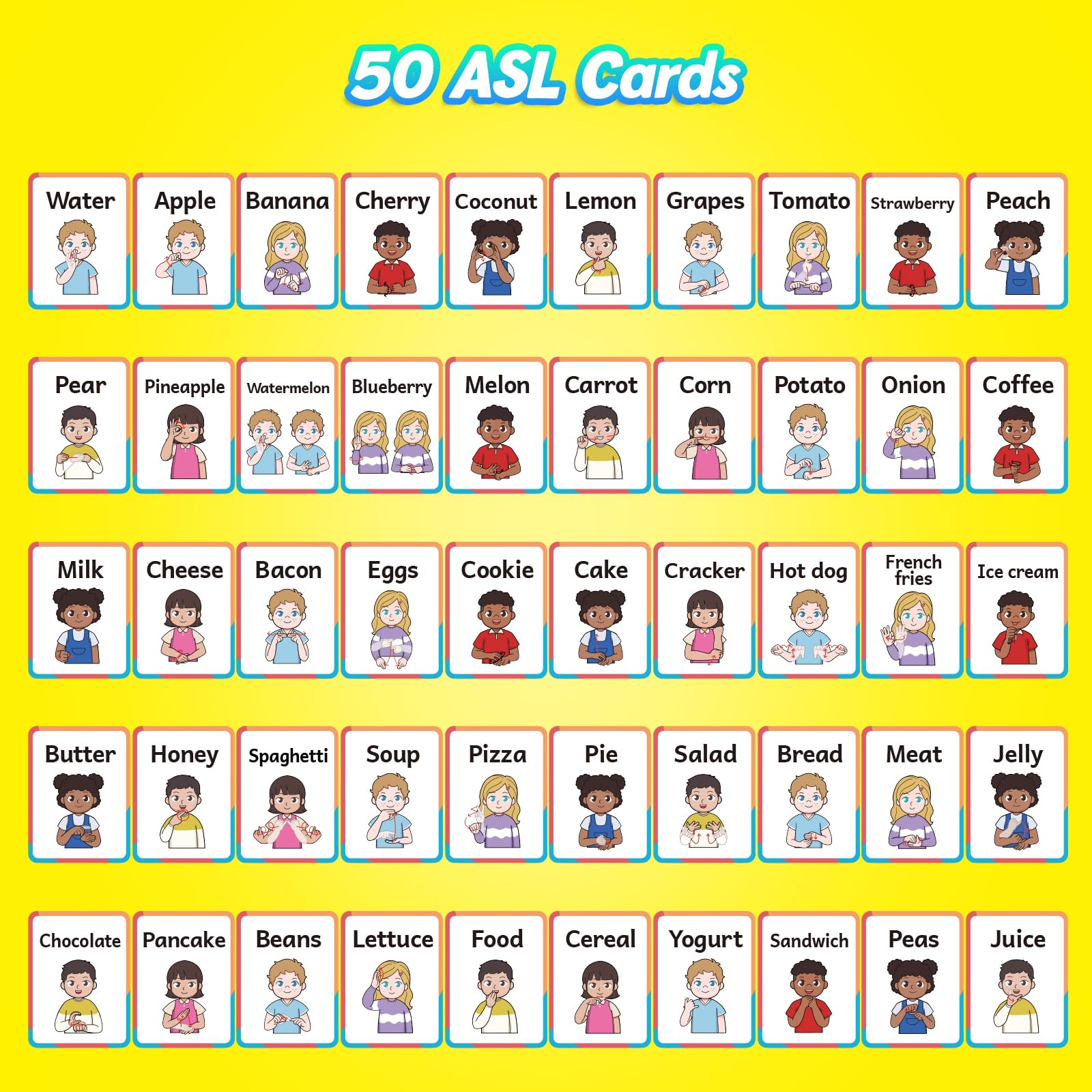 Snapklik.com : ASL Cards For Babies, Learning Games, Daycare Essentials ...