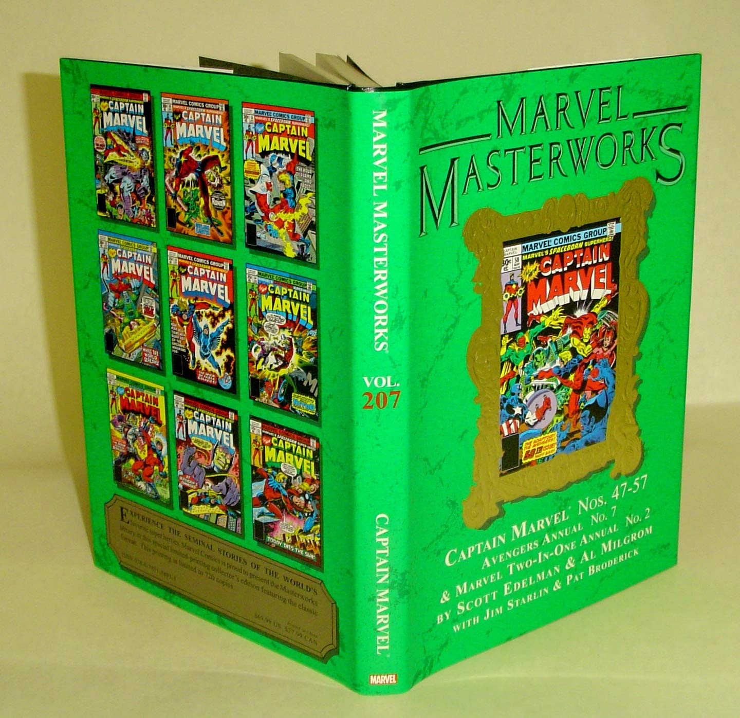 Marvel Masterworks : Captain Marvel Nos. 47-57; Avengers Annual No. 7 ...