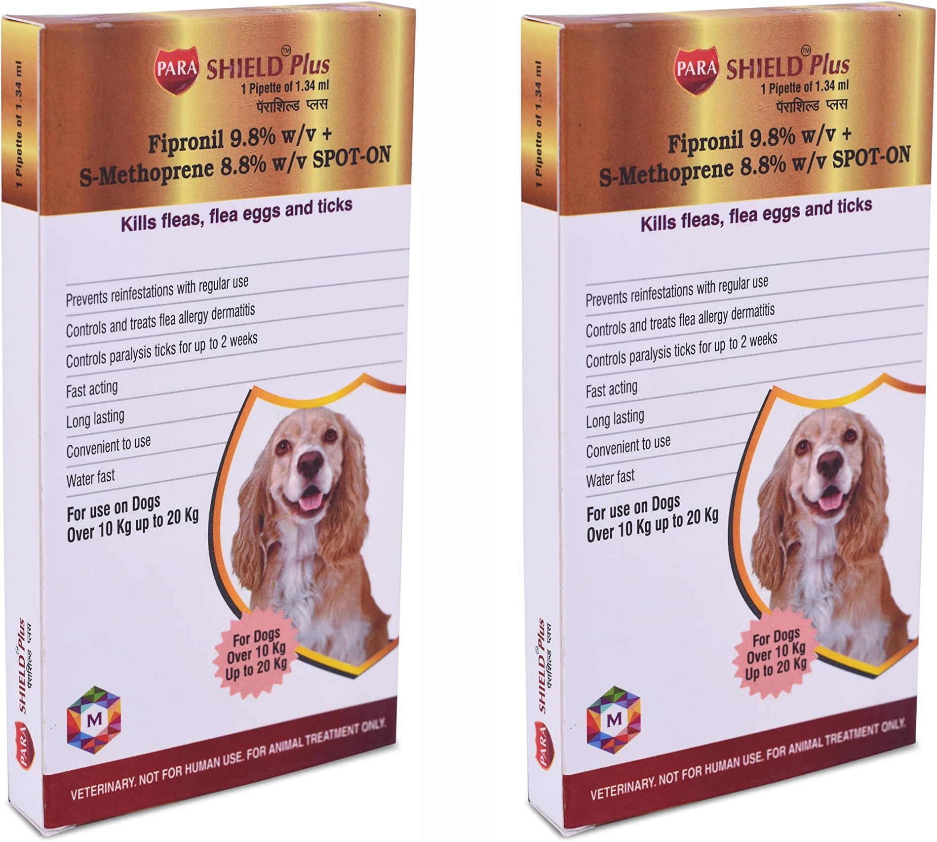 Medfly Healthcare Parashield Plus Spot On Solution 1.34 ml -Spot On Solution for Prevention ...