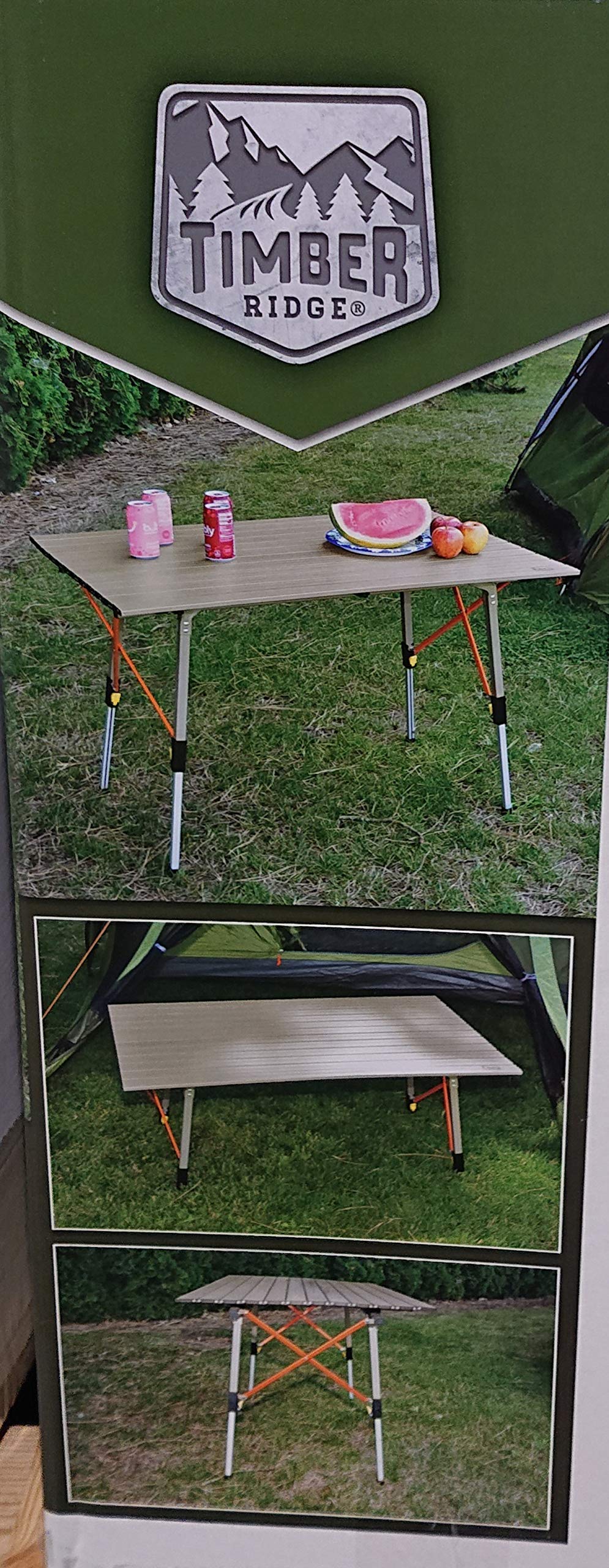 Timber Ridge Aluminium Folding Camp Table | Desertcart EGYPT