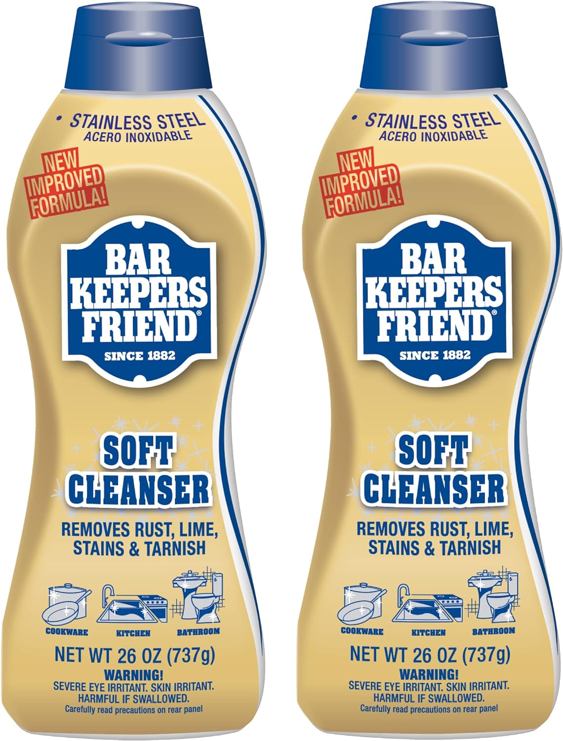 Bar Keepers Friend 11626 26 Oz Bar Keepers Friend® Liquid Cleanser ...