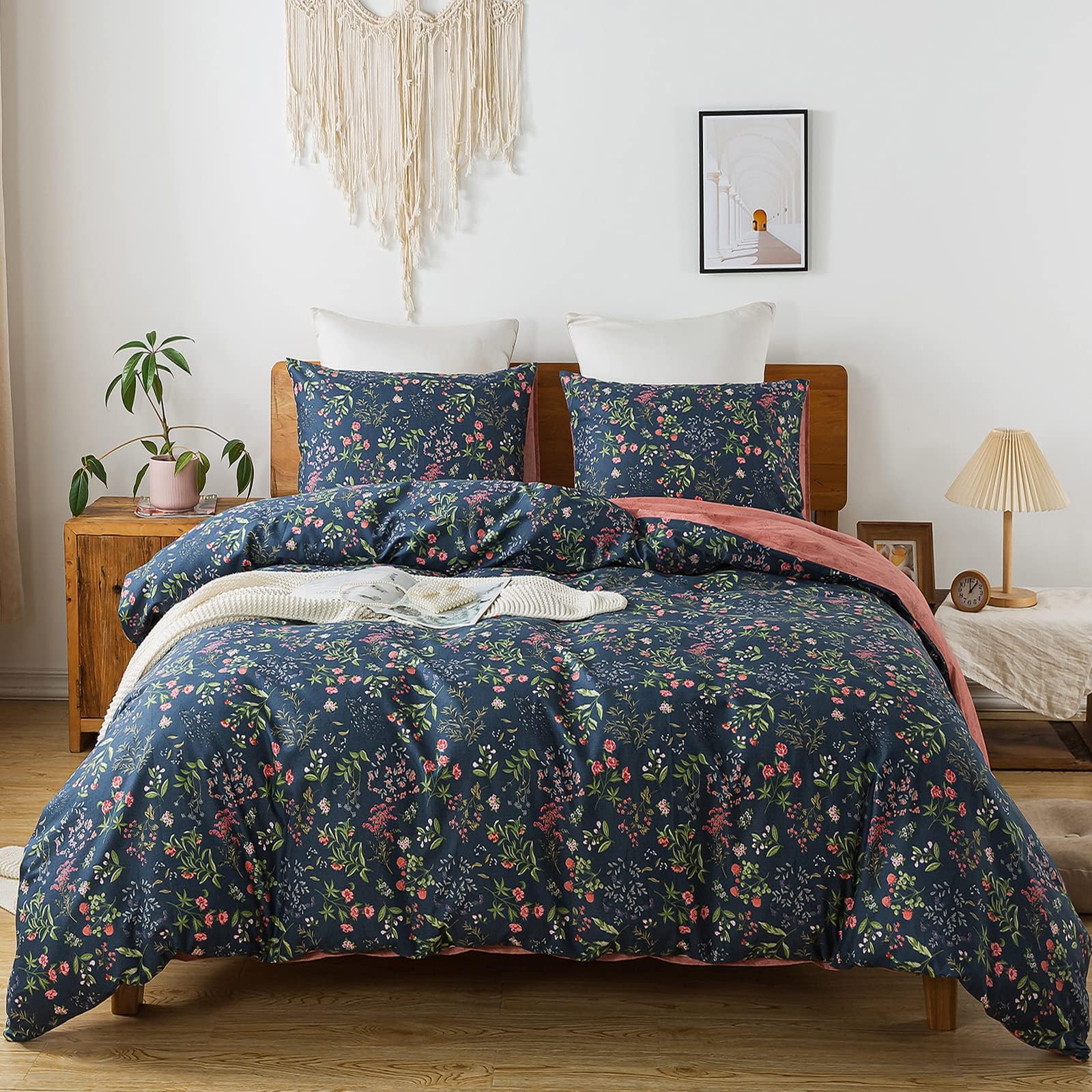 Amazon.com: GDSCCLGX Watercolor William Morris Art Comforter Cover Sets ...