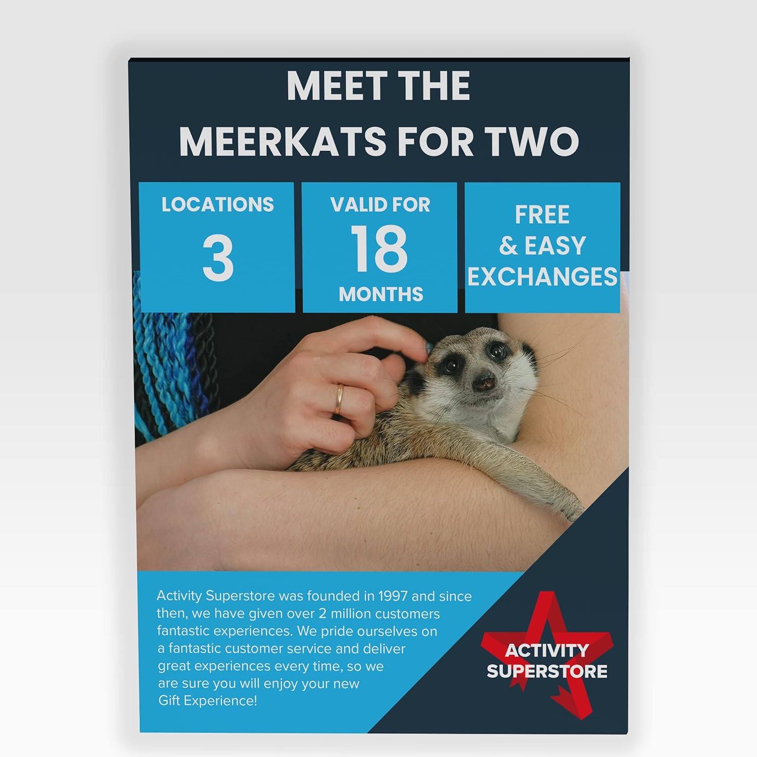 Activity Superstore Gift Experience Day Voucher - Meerkat Encounter ...