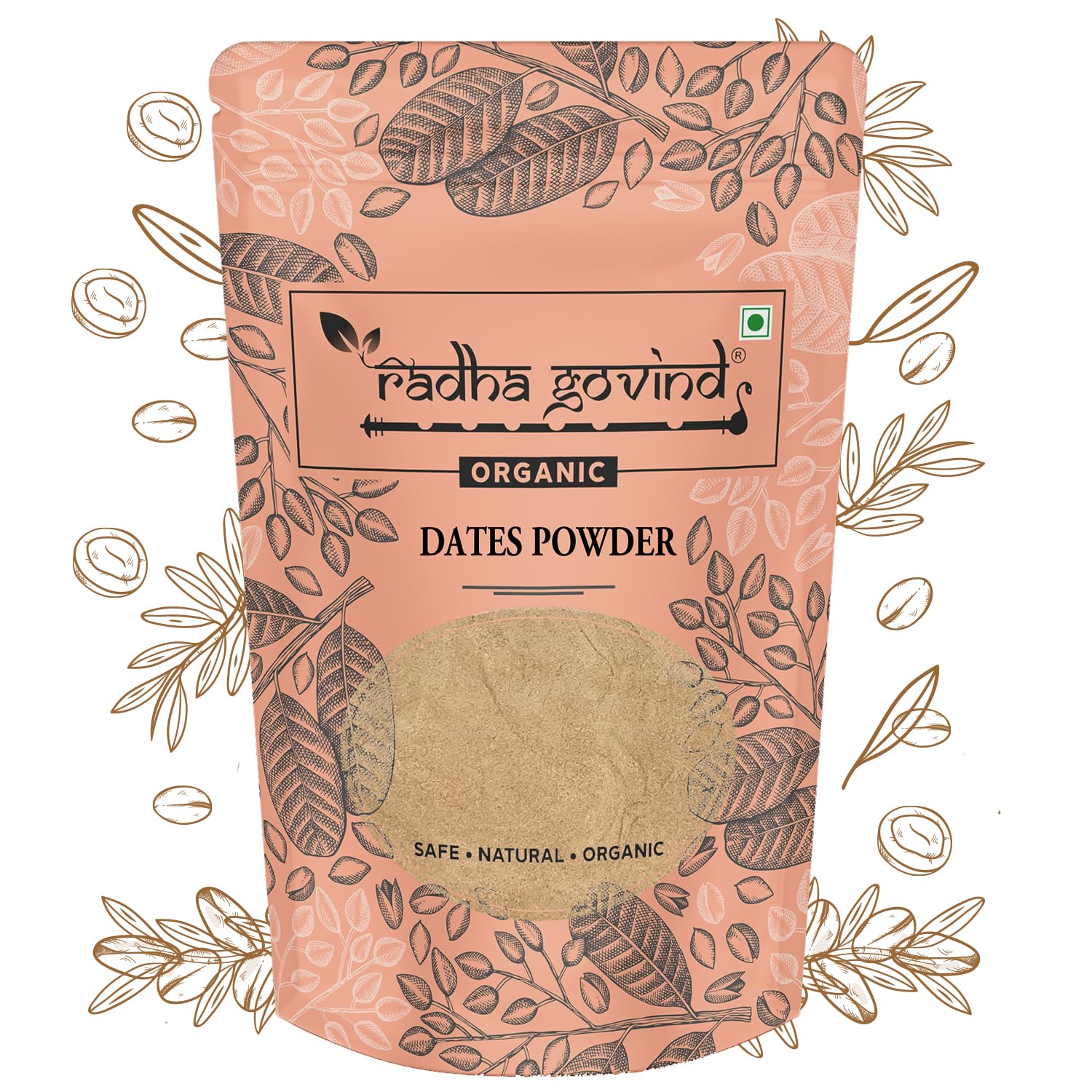 RADHA GOVIND Organic Date Powder | Fine Kharik Powder | Dry Dates ...