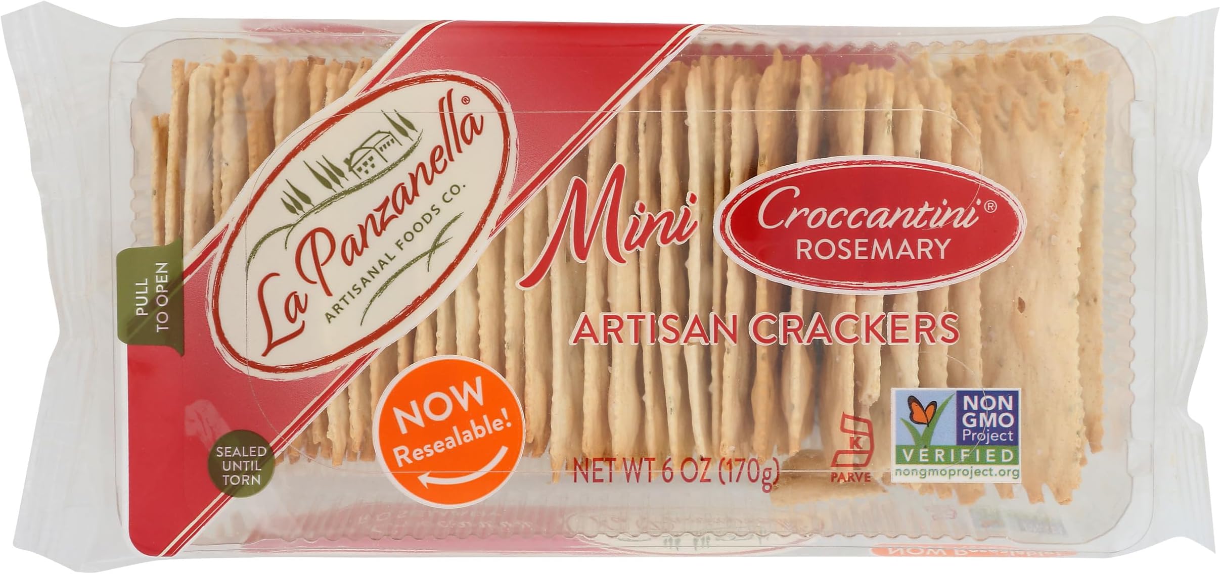 Amazon.com: Whole Foods Market, Rustic Italian Crackers, Garlic & Sea ...