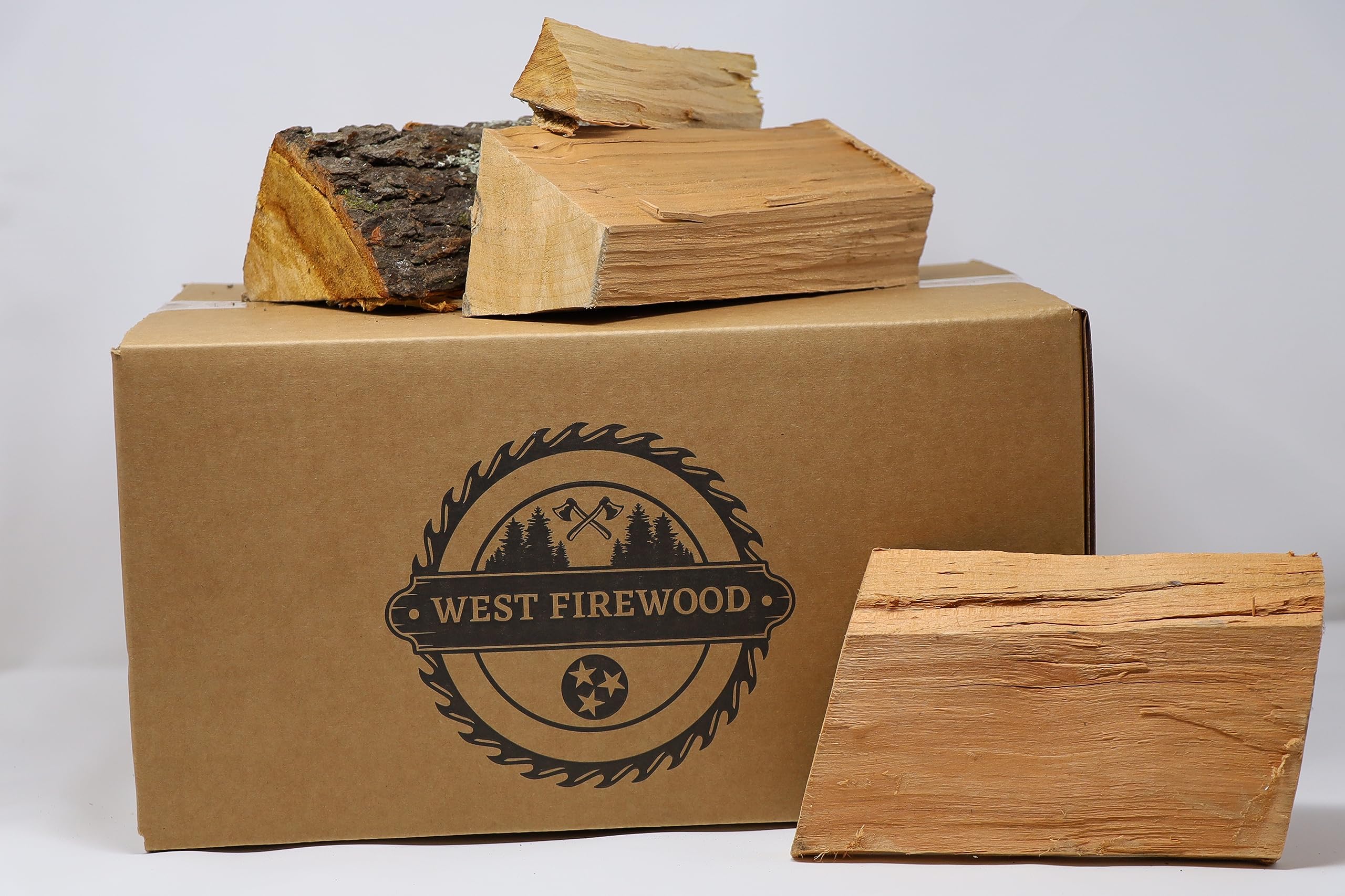 Amazon.com : West Firewood - Cherry Cooking Wood - USDA Certified Kiln ...