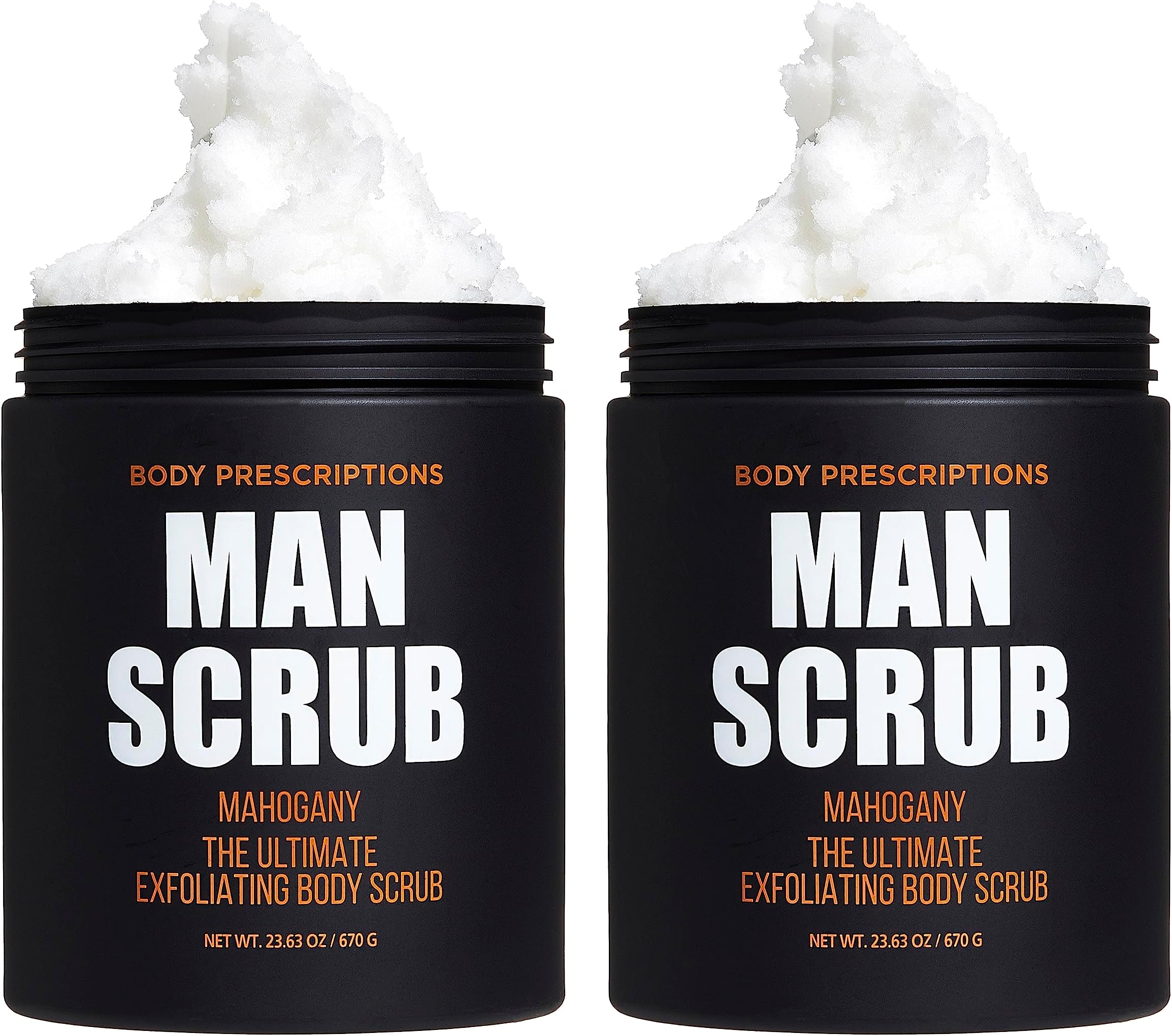Amazon.com : Body Prescriptions Body Scrub for Men-2 Pack Ultimate ...