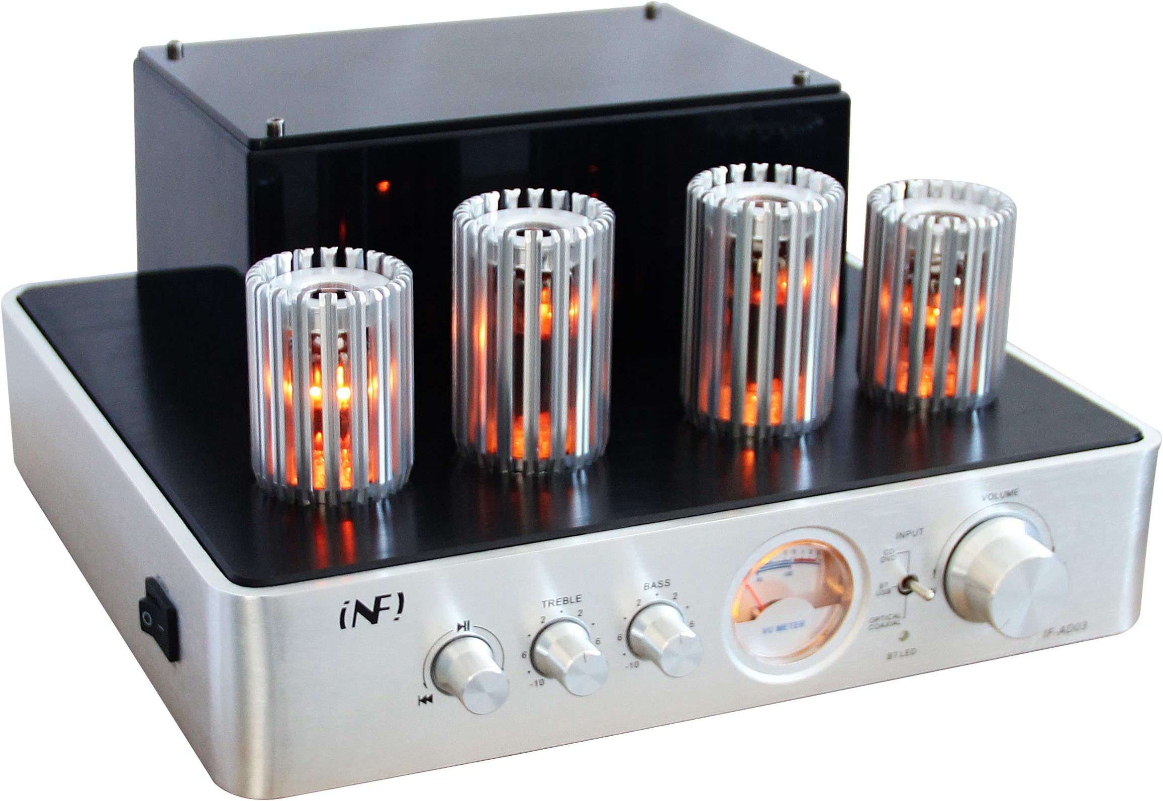 INFI Audio Stereo Tube Headphone Amplifier, Class AB Hybrid Bluetooth ...