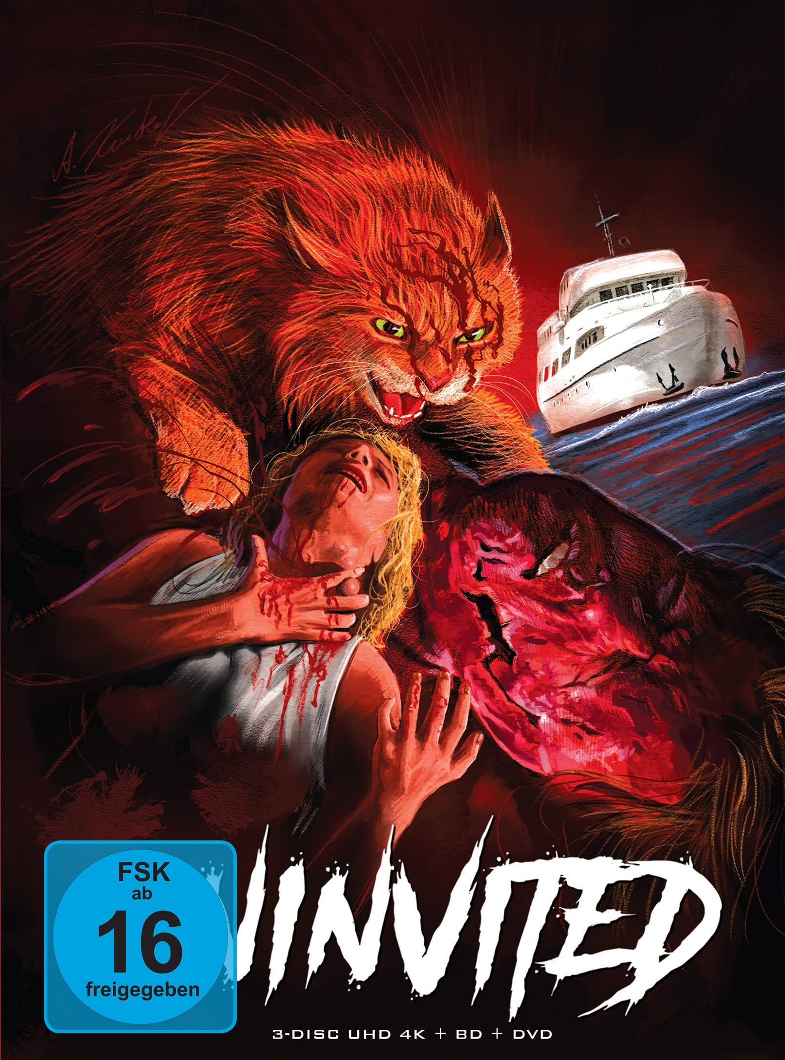 Uninvited - Mediabook - Cover A - Limited Edition (4K Ultra HD) (+ Blu ...