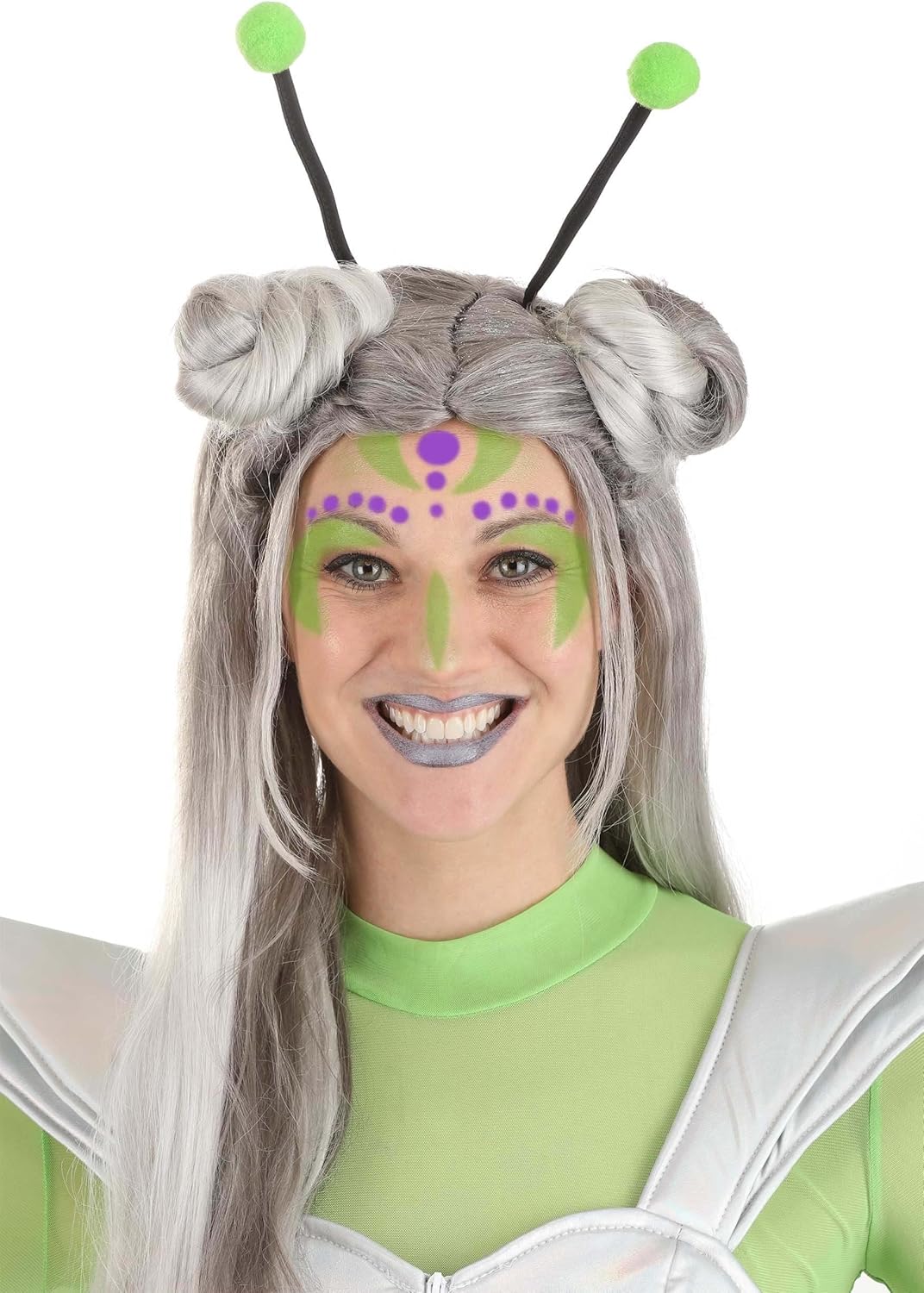 Amazon.com: Fun Costumes Alien Makeup Kit | Halloween Grease Face Paint ...