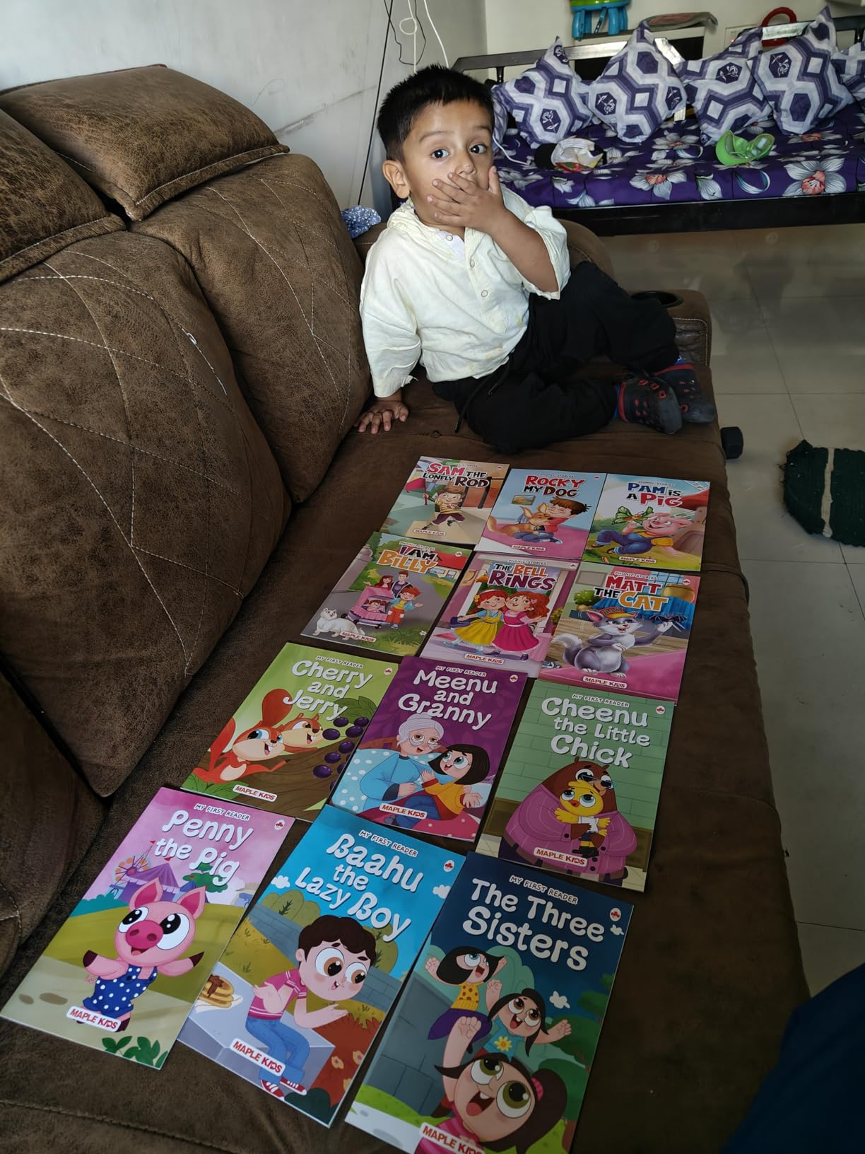 Story Books for Kids - First Reader (Illustrated) (Set of 12 Books ...