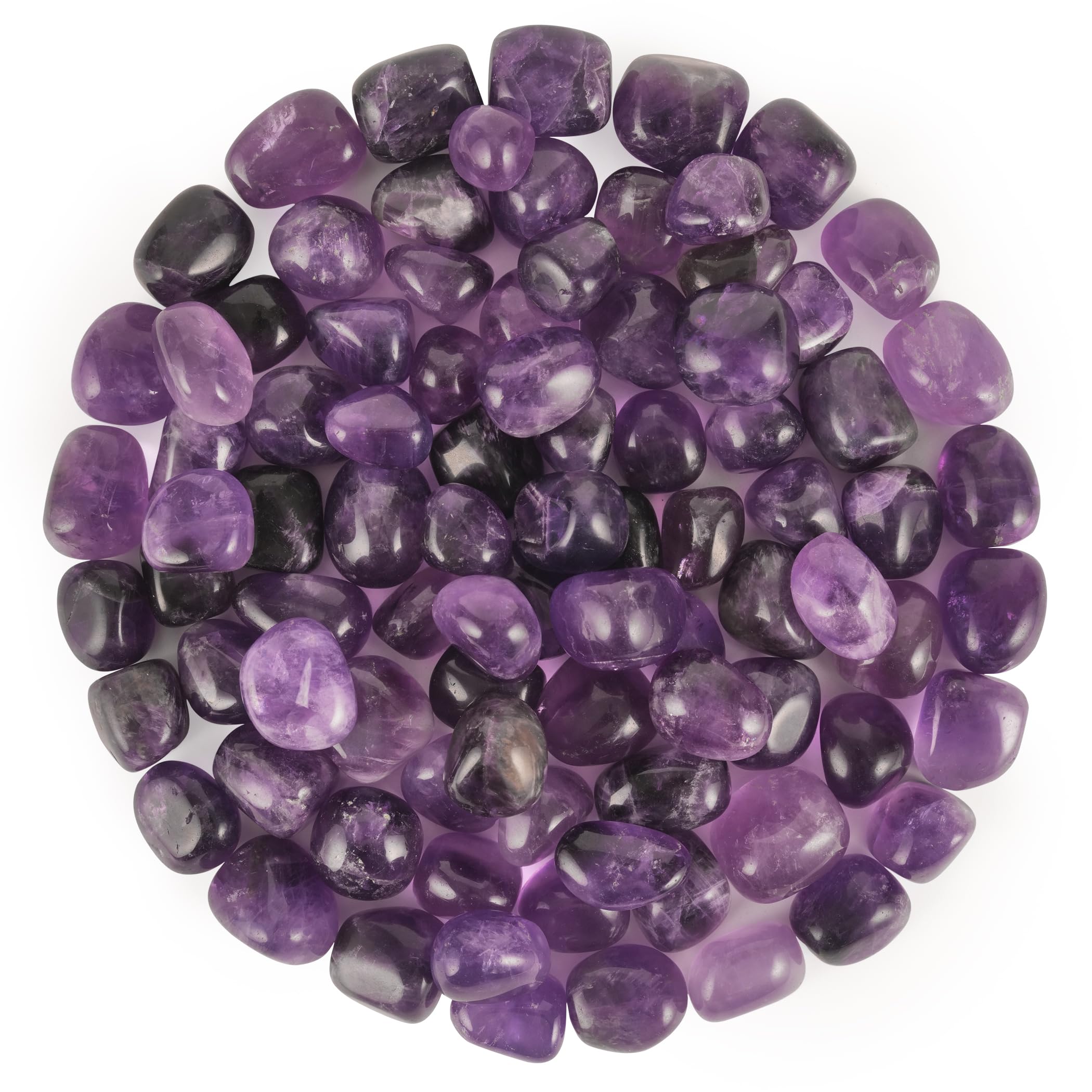 Amazon.com: Amethyst Gemstones, Crystals Bulk, Gem Stones, Bulk Crystals and Stones, Crystal ...