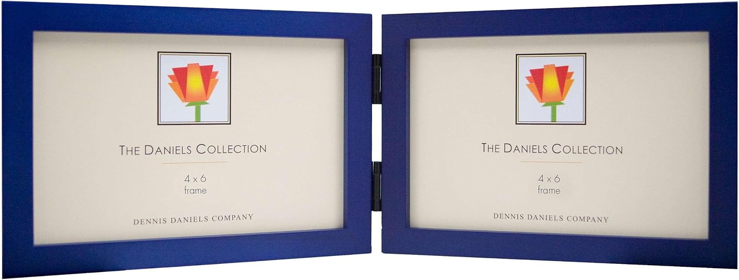 Amazon.com - The Original DANIELS W41 Square Corner GALLERY WOODS horizontal blue stained hinged ...