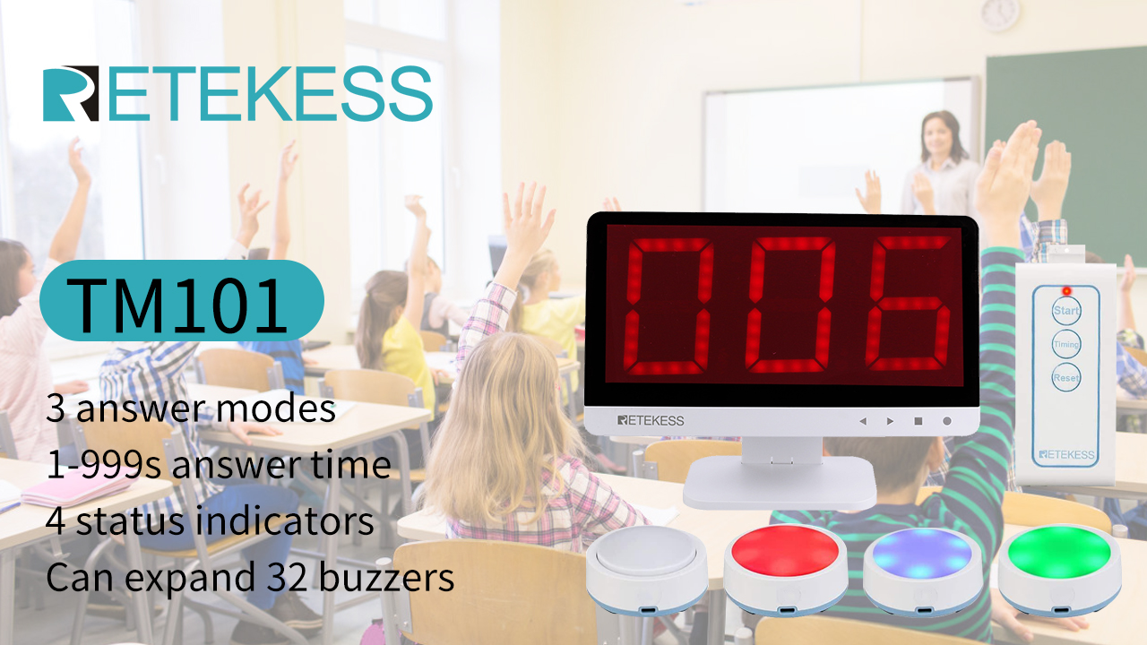 Watch The best Wireless Answer Buzzers for classroom on Amazon Live