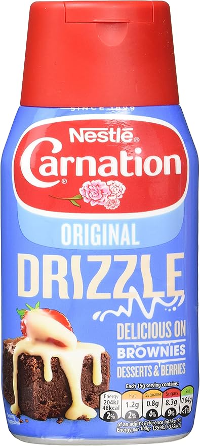 Carnation Sweetened Condensed Milk Drizzle Dessert Sauce, For Pancakes ...