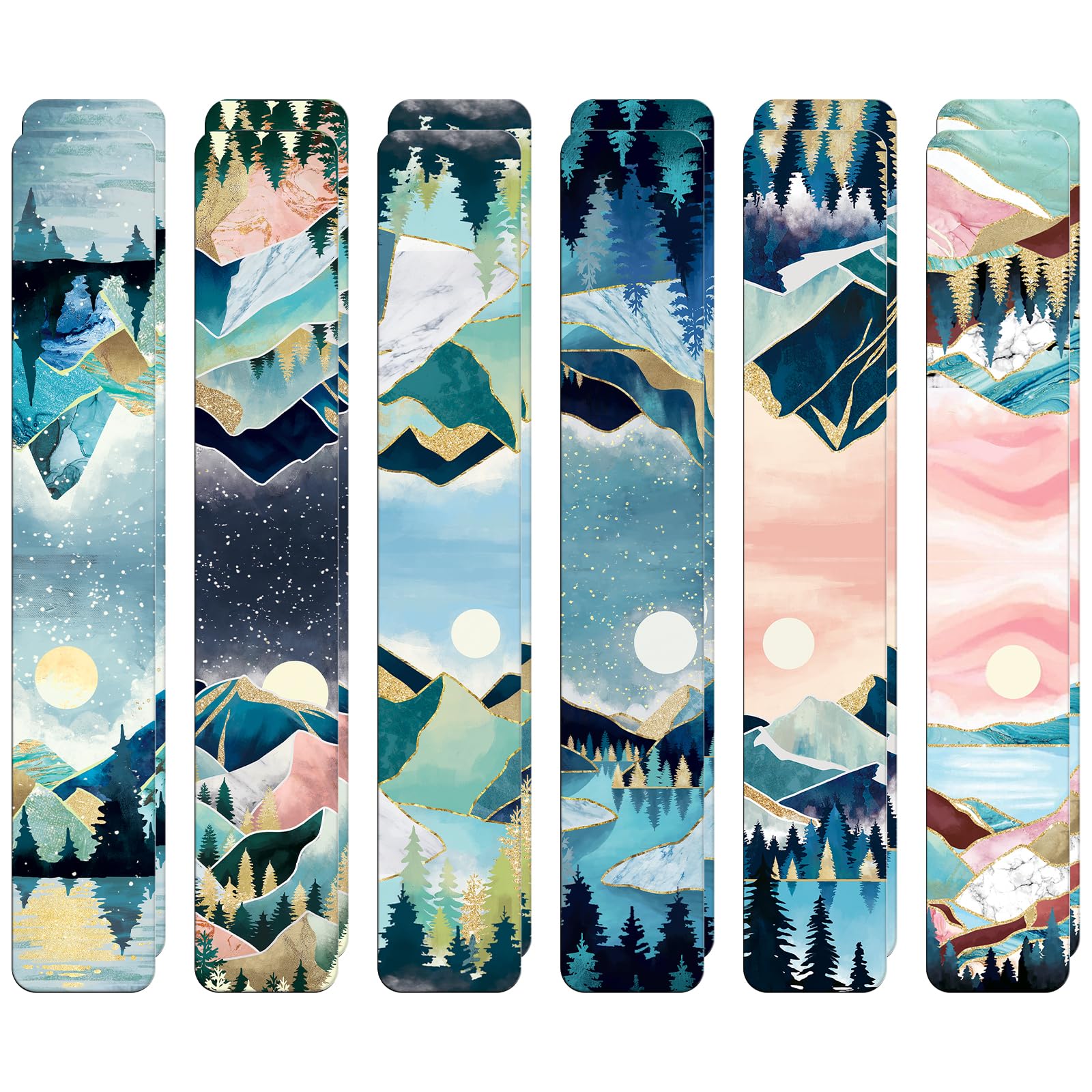 Amazon.com: YoeeJob Magnetic Bookmarks for Book Lovers, 12 pcs Magnet ...