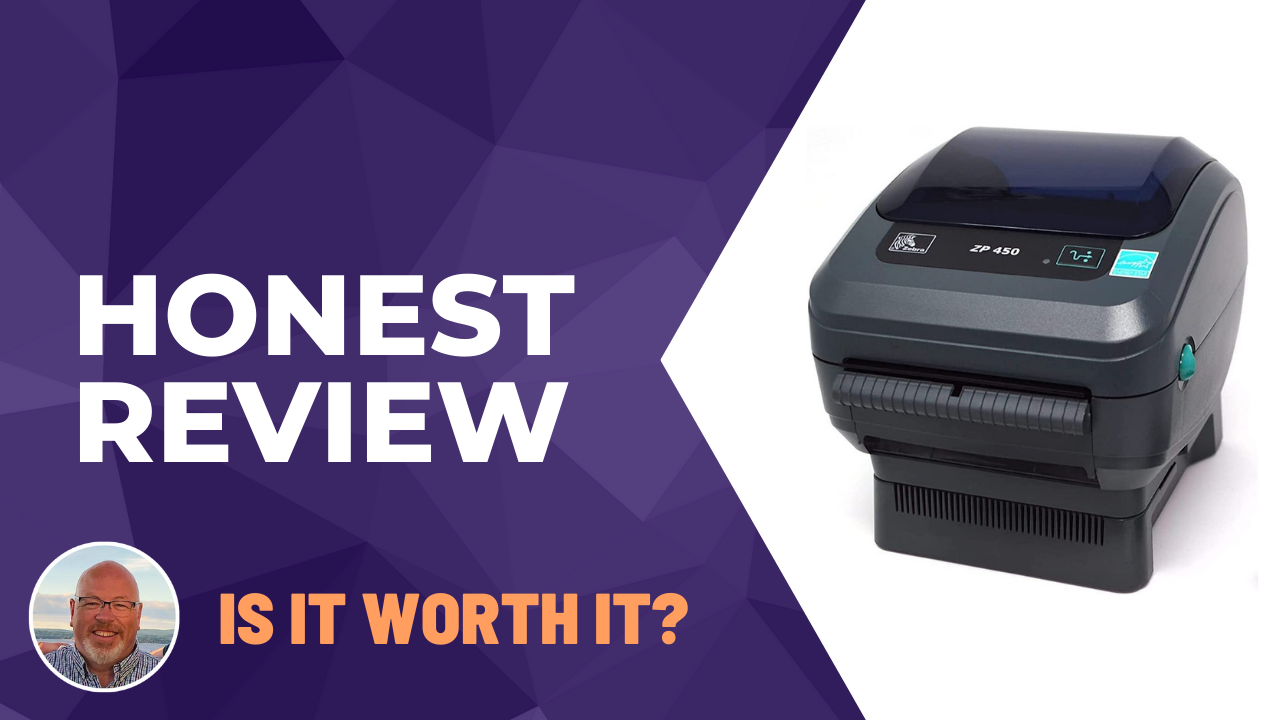 Watch Honest review of the Zebra ZP450 label printer on Amazon Live