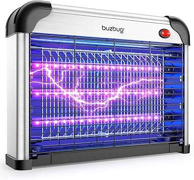 Amazon.com : Buzbug LED Bug Zapper Indoor, 10 Years Lifespan 3 Lamps ...