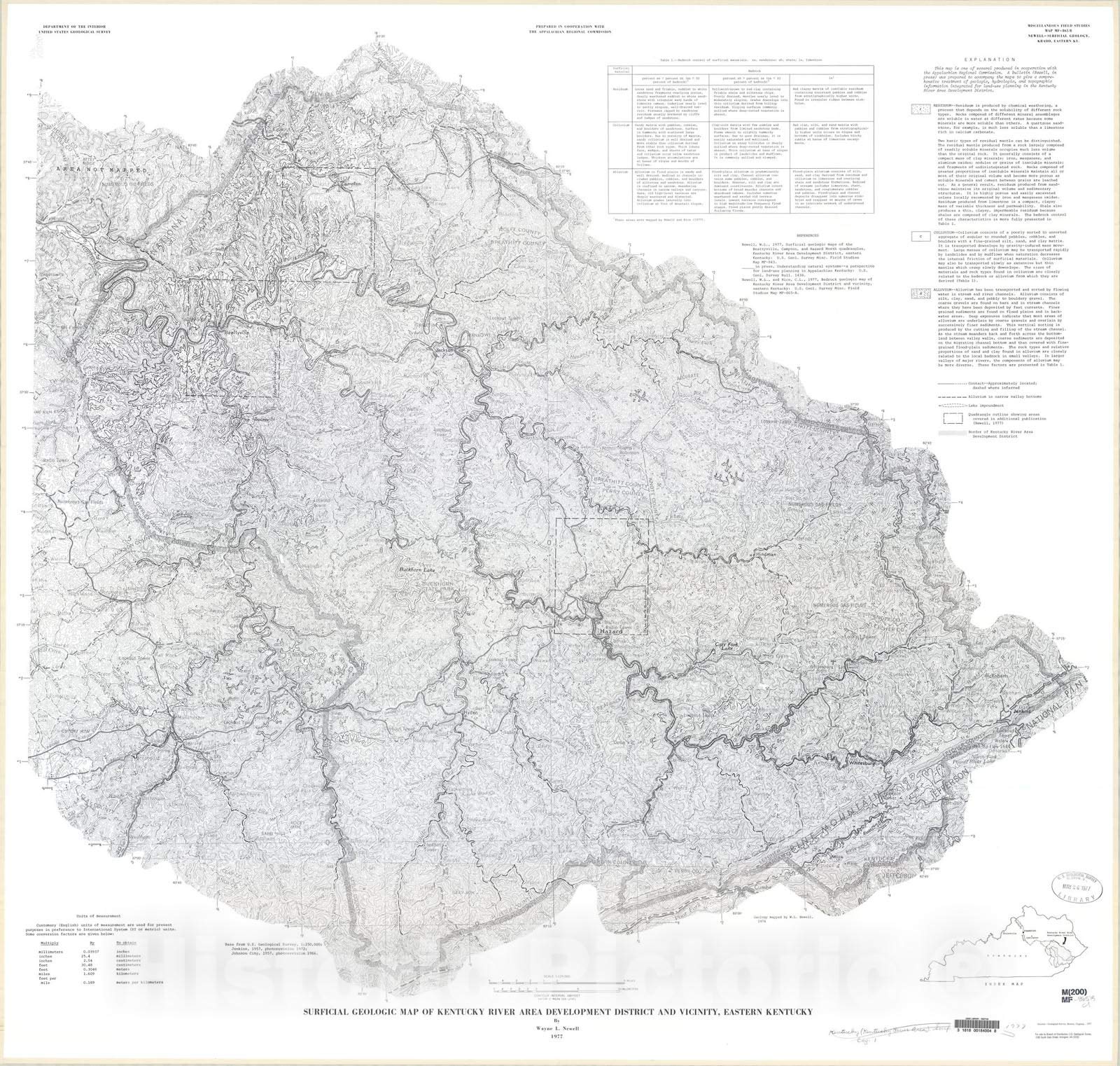 Ky River Map