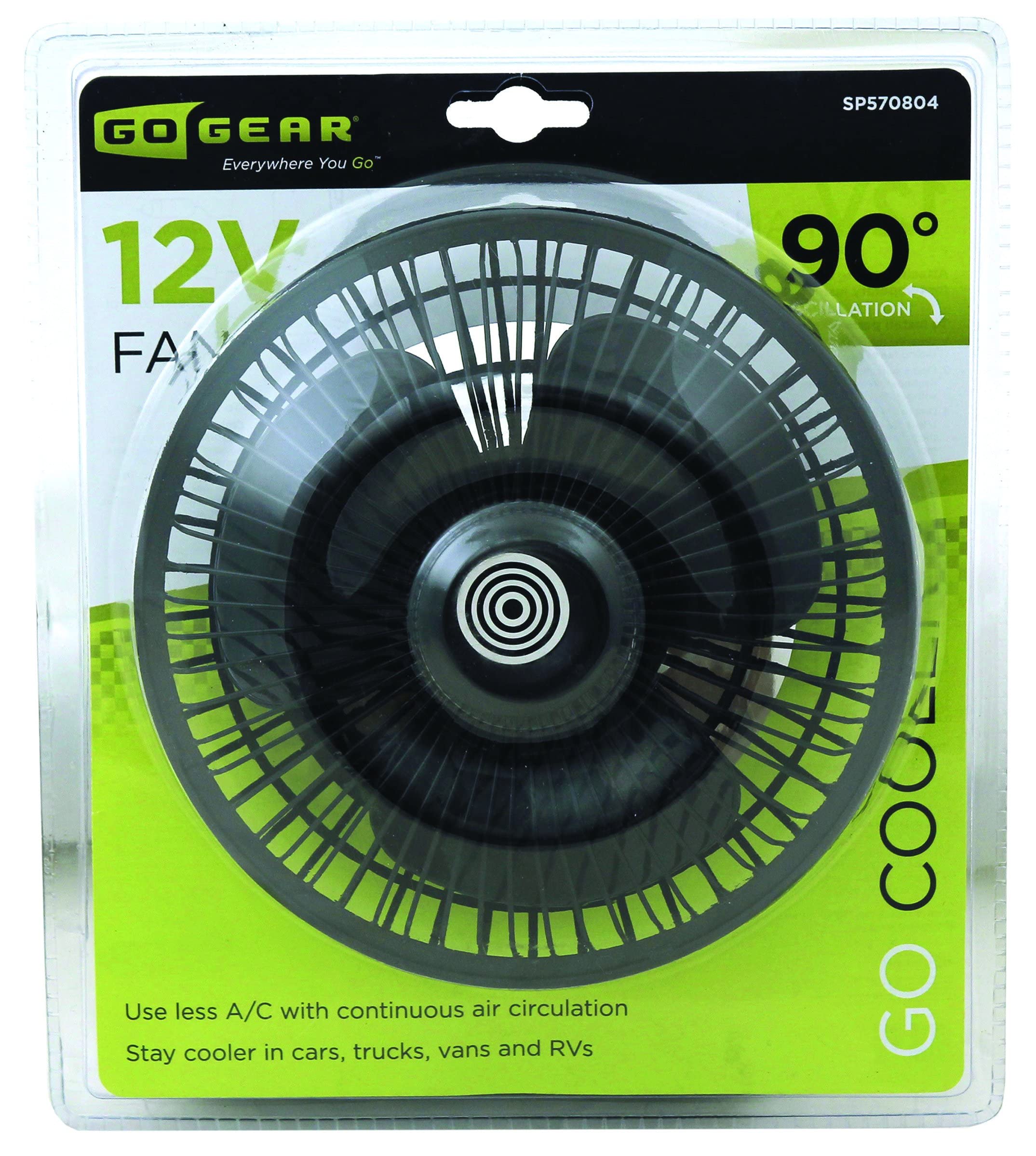 Snapklik.com : SP570804 12 Volt Oscillating Fan