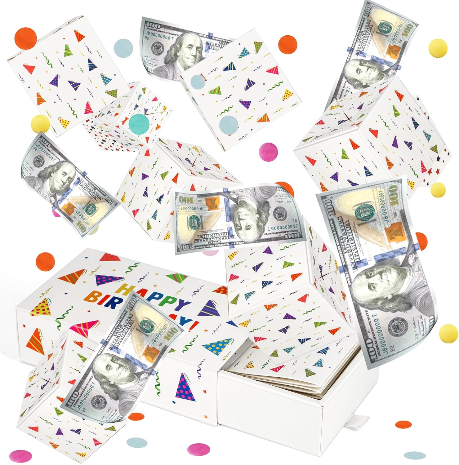 Amazon.com: Giftota Happy Birthday Surprise Gift Box Explosion for ...