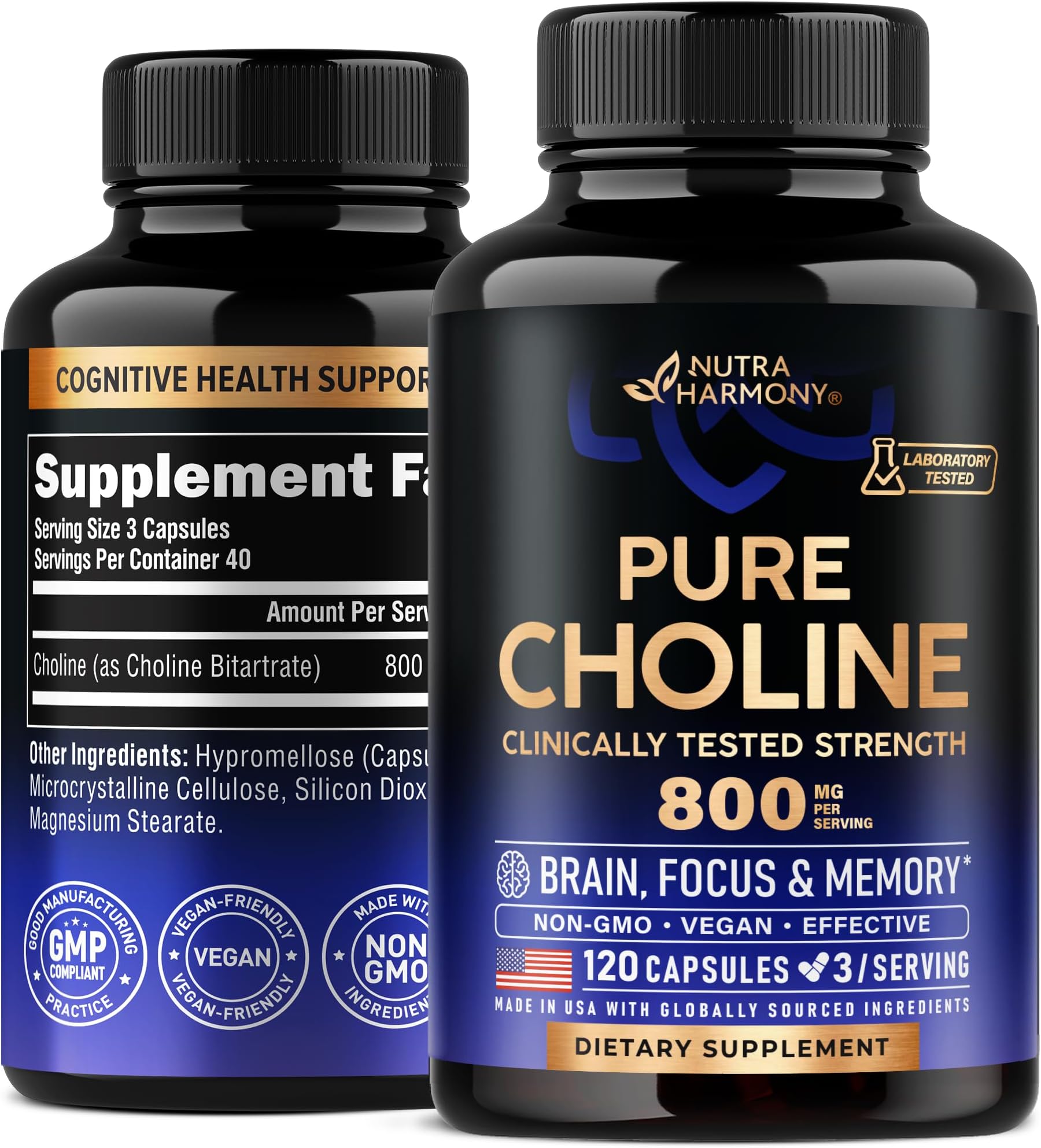 Amazon.com: NATURE'S WAY Choline 500mg 100 Tablets : Health & Household