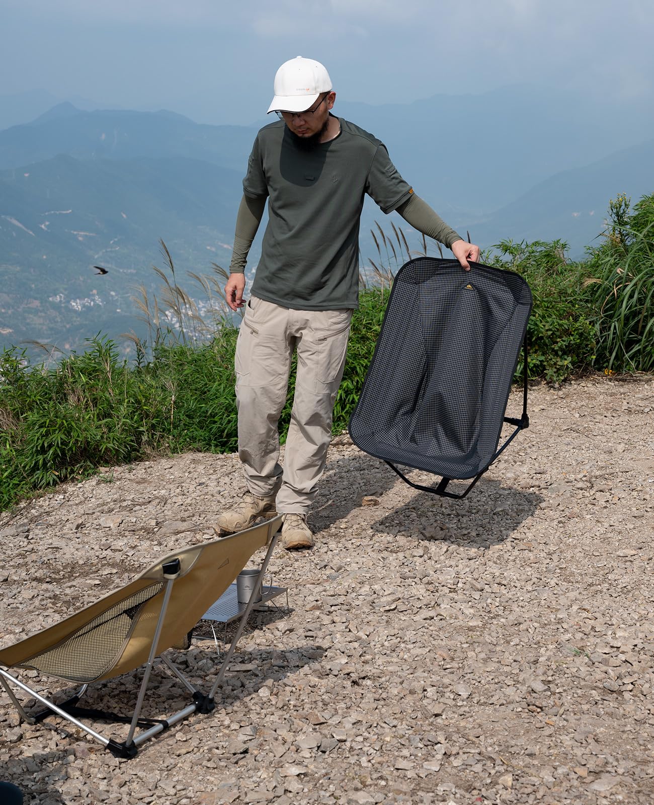 Snapklik.com : iClimb Low Ultralight Compact Camping Folding Chair