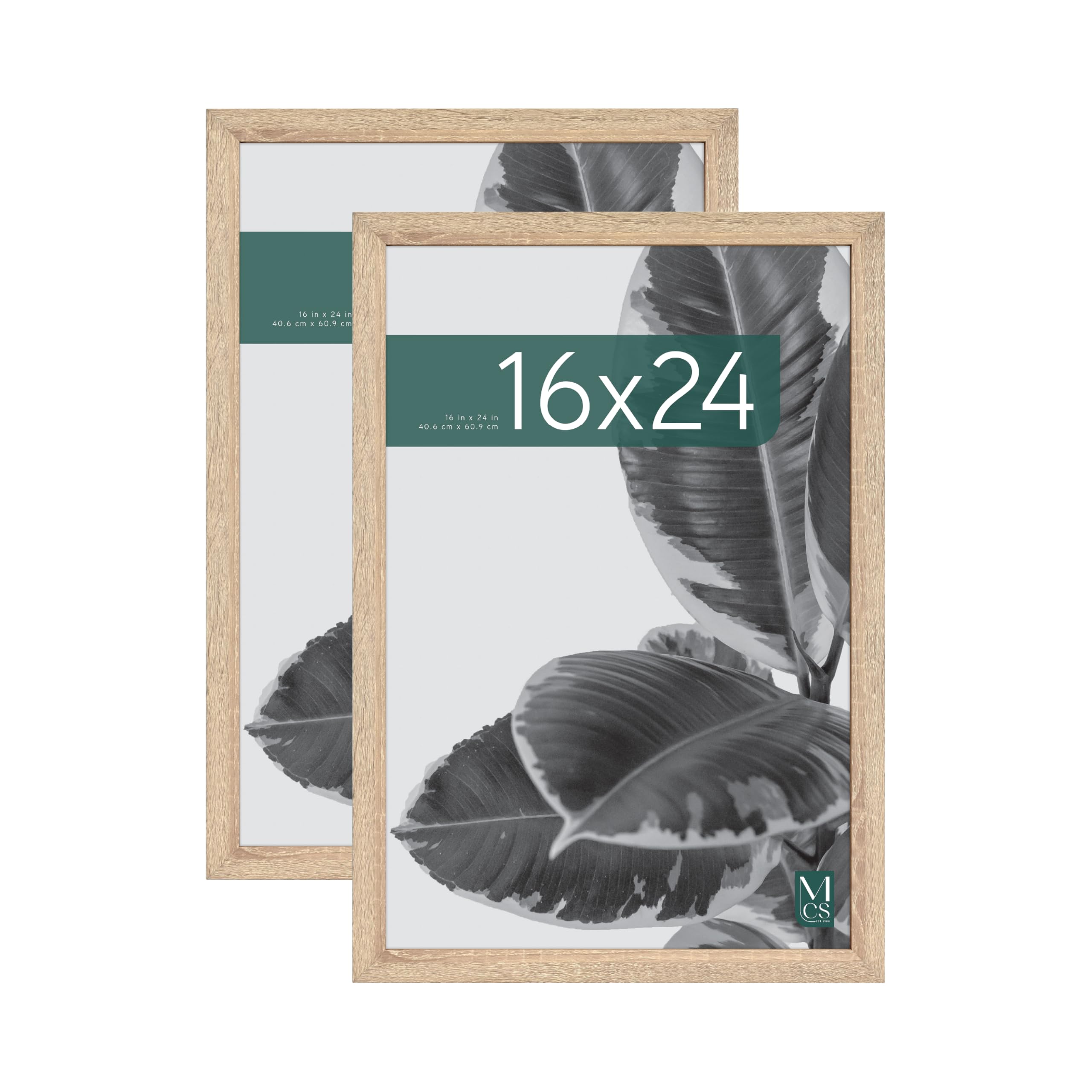 Snapklik.com : MCS Studio Gallery 16x24 Poster Frame Natural Woodgrain ...