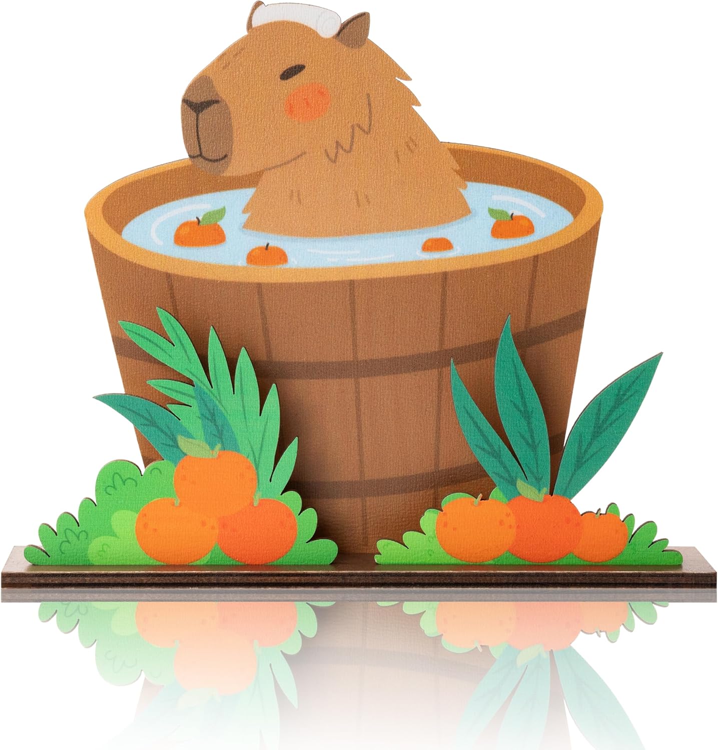Amazon.com: Cartoon Capybara Tabletop Centerpiece Sign - BkeeCten Cute ...
