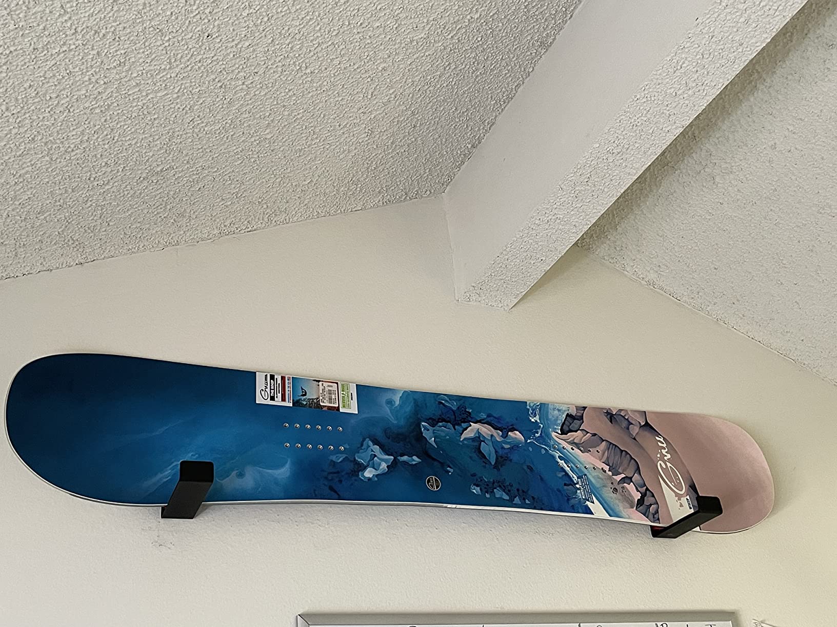 $4/mo - Finance StoreYourBoard Minimalist Snowboard Display Rack, Wall ...
