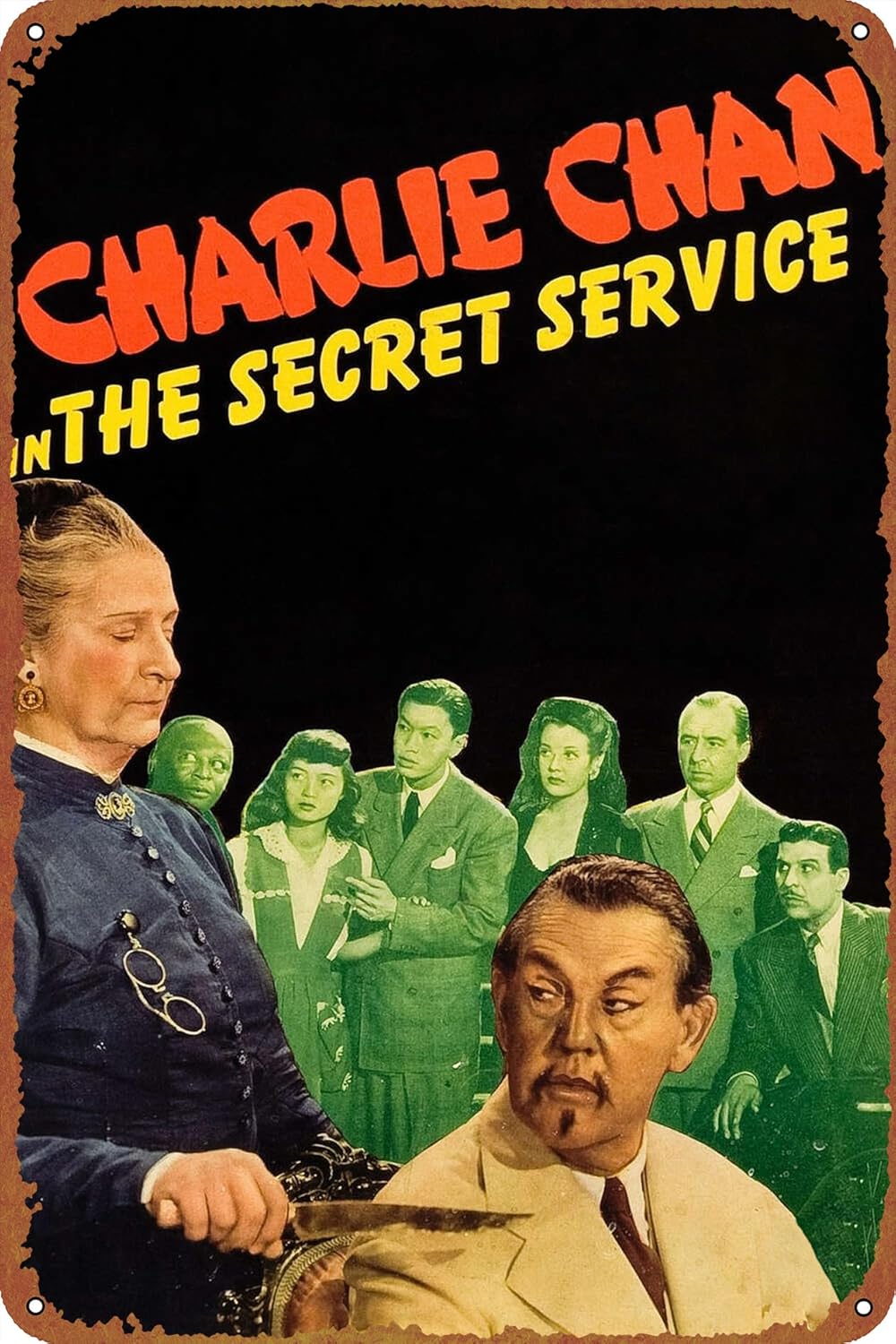 Amazon.com : Charlie Chan in the Secret Service Club Bedroom Office ...