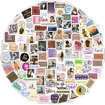 Amazon.com: Vision Board Stickers for Black Women, Vision Board ...